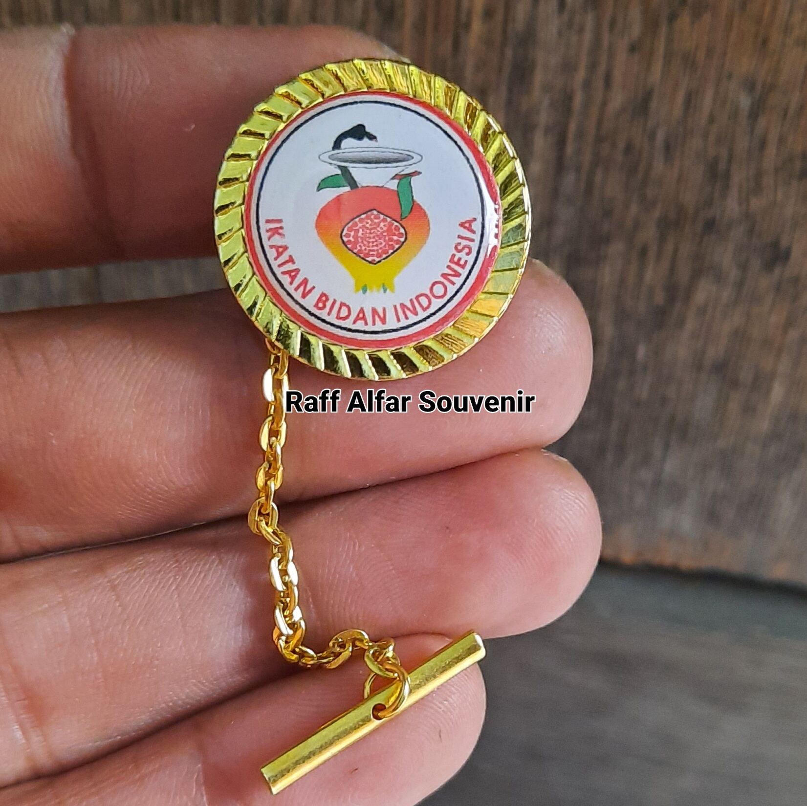 PIN IBI ☆ PIN IKATAN BIDAN INDONESIA MODEL RANTAI KERAH | Lazada Indonesia