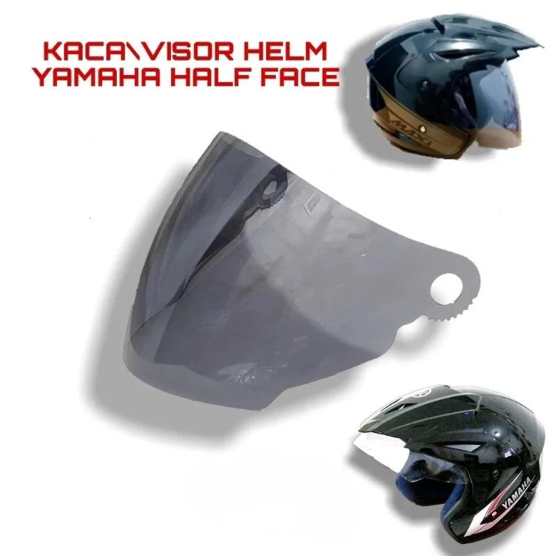 Kaca Helm Yamaha Halfface Kaca helm NMAX Mio Kaca Helm standar yamaha ...