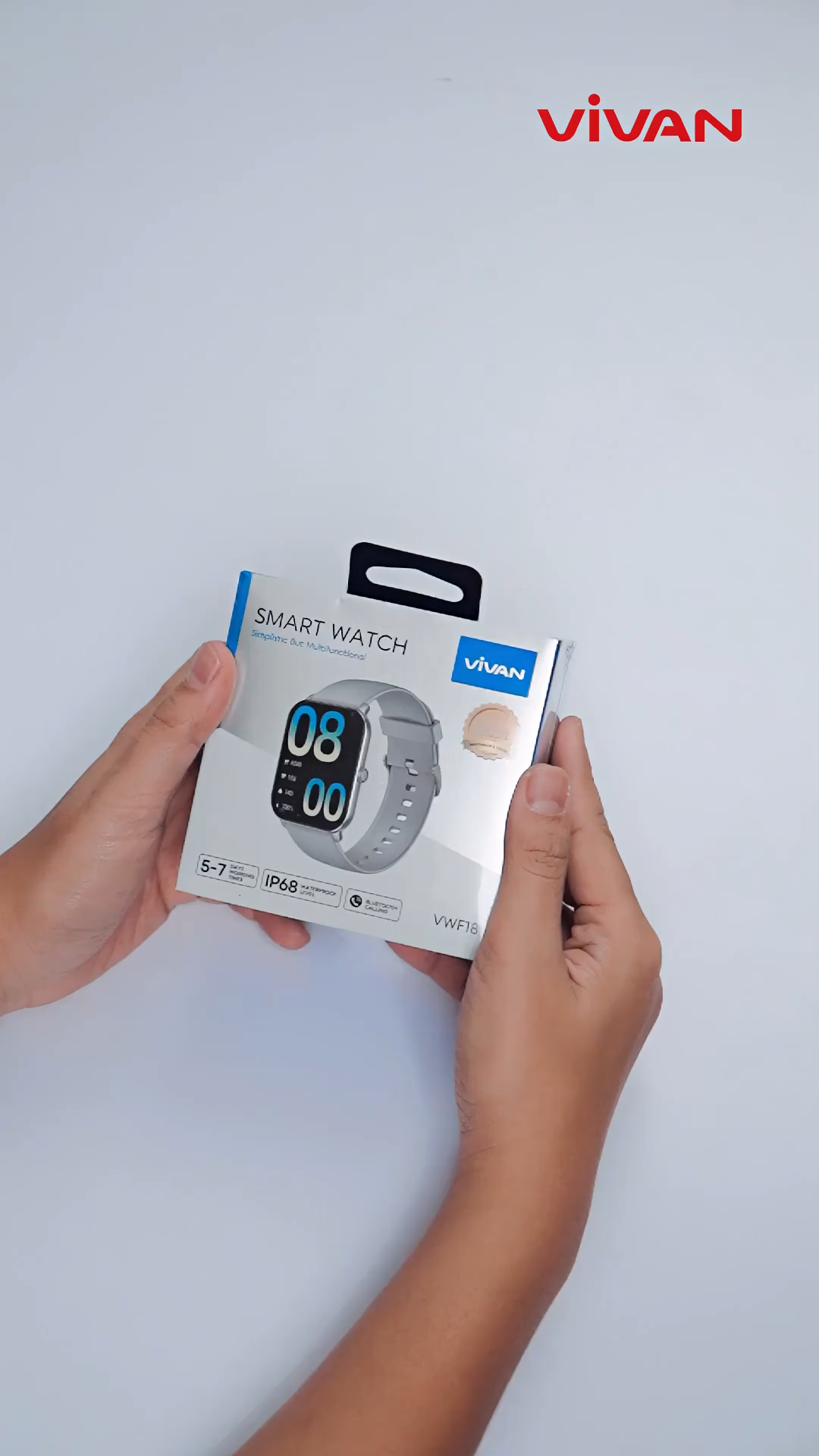 SmartWatch Vivan VWF18 Smart Watch WaterproofIP68 100+ Sports Alexa Ai ...