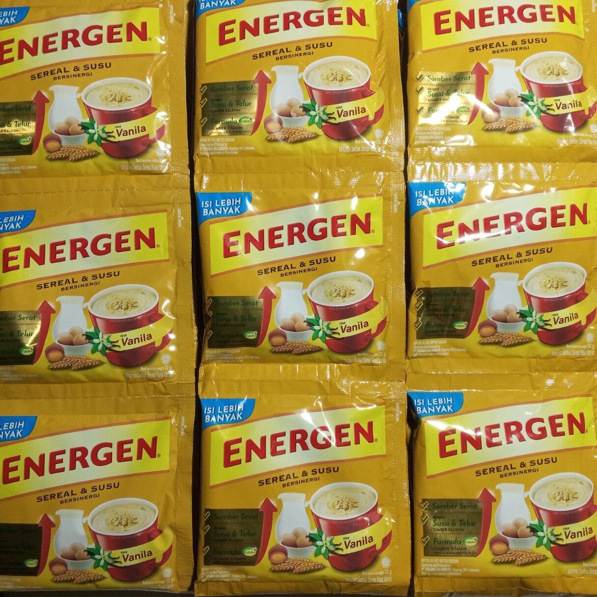 Energen Vanila isi 10 Sachet 32gr | Lazada Indonesia