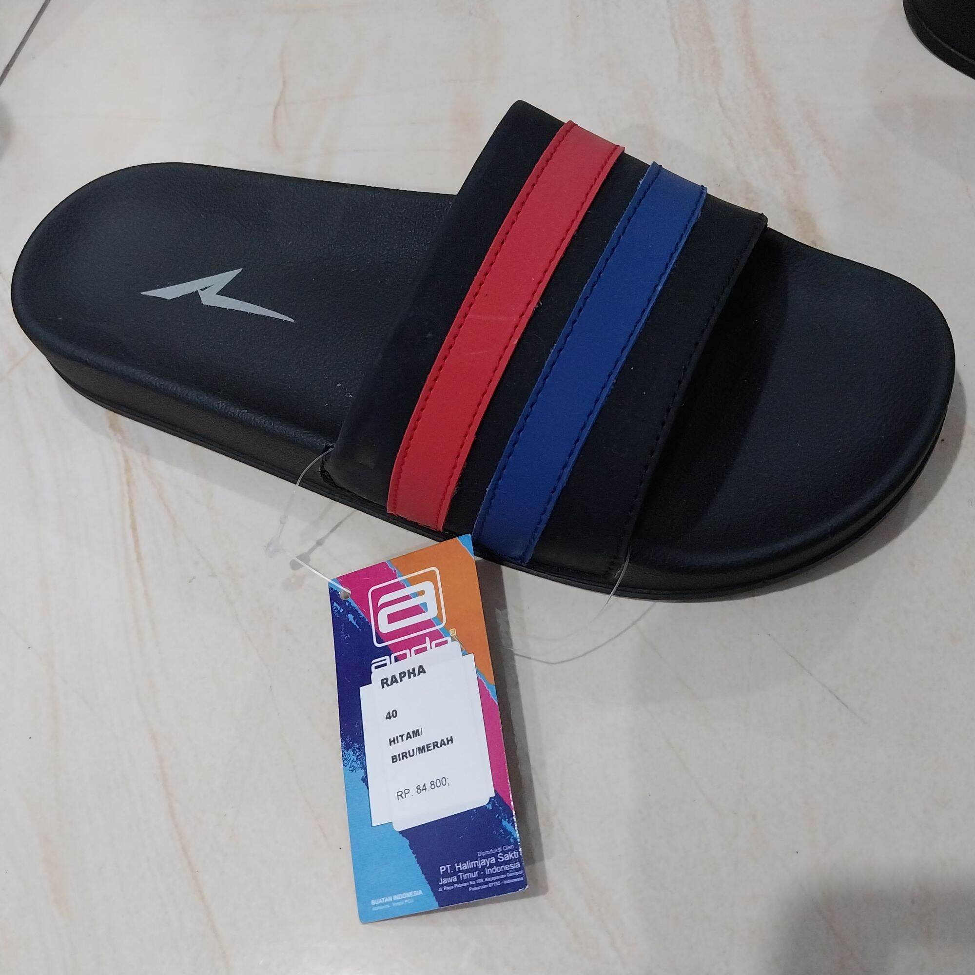 SANDAL ANDO SLOP PRIA/ANDO RAPHA/ANDO GARNET | Lazada Indonesia