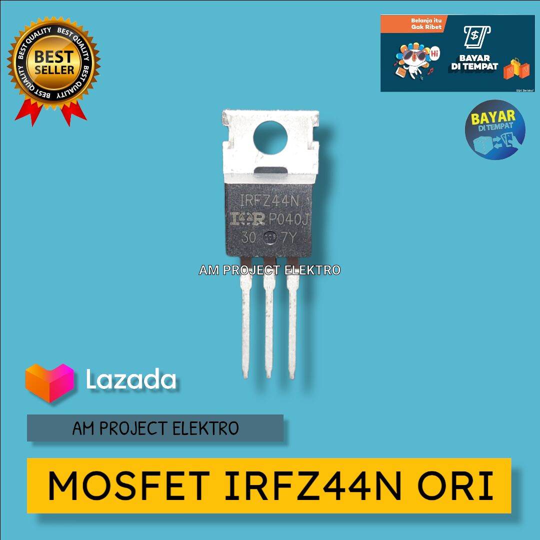 MOSFET IRFZ44N IRF Z44N BAGUS MOSFET N CHANNEL TO-220 | Lazada Indonesia