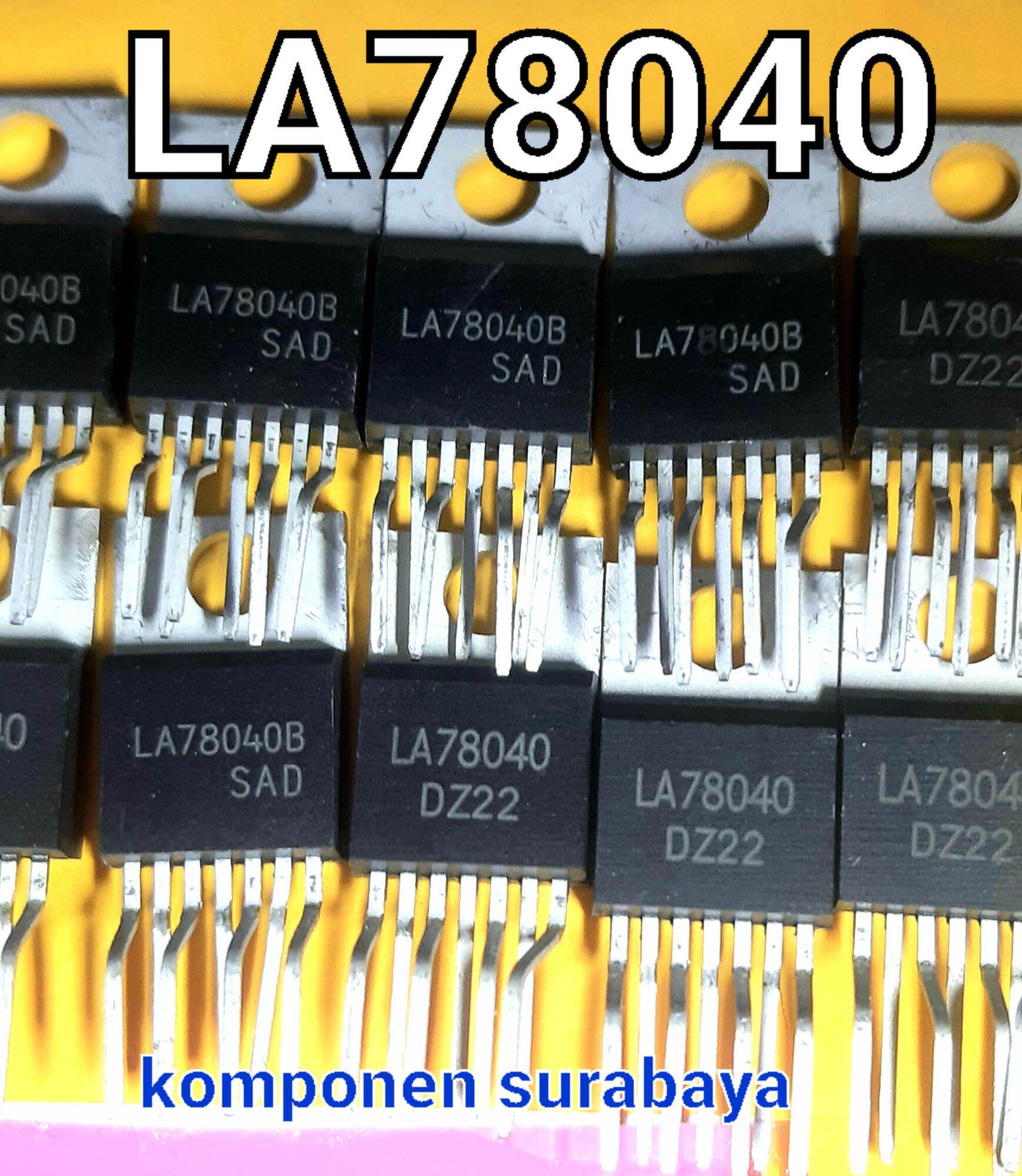 ic vertikal LA78040 IC Defleksen ic yoke | Lazada Indonesia
