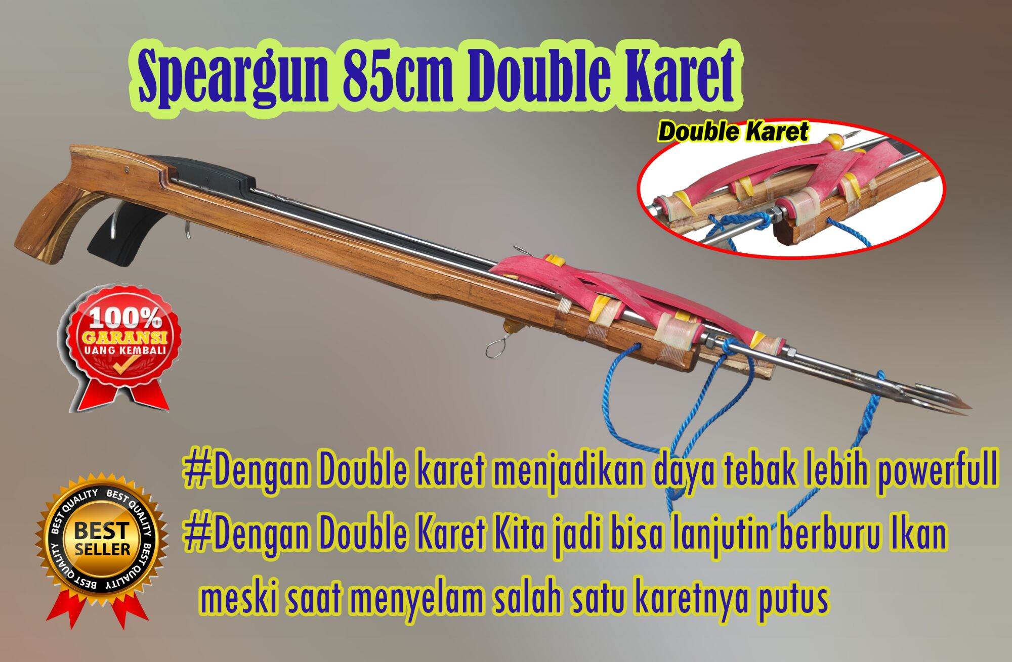 Panah Ikan Tradisional Speargun | Lazada Indonesia