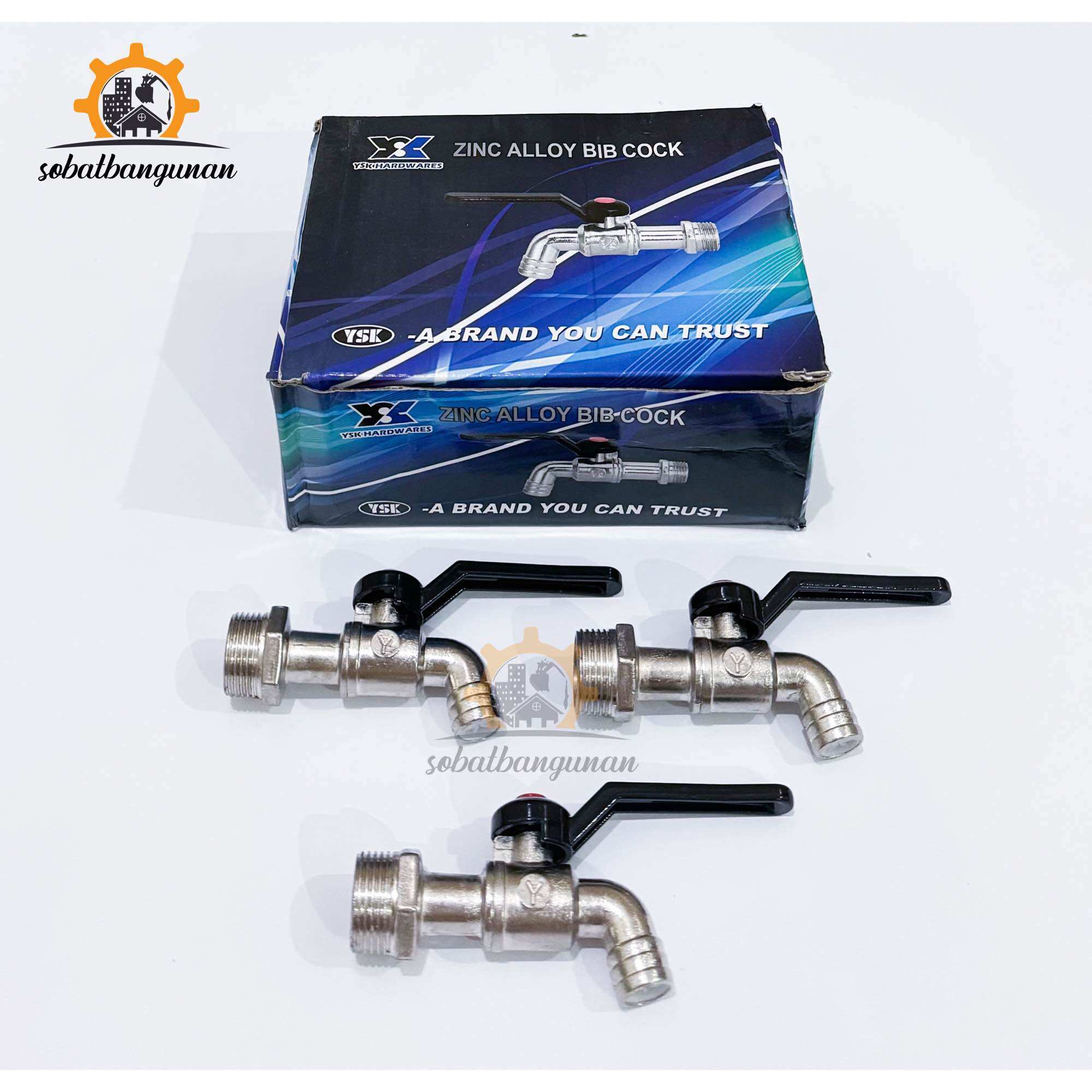 Kran air 1/2” 3/4” YSK / Kran Engkol 1/2” 3/4” / Kran Tembok Mirip ONDA ...