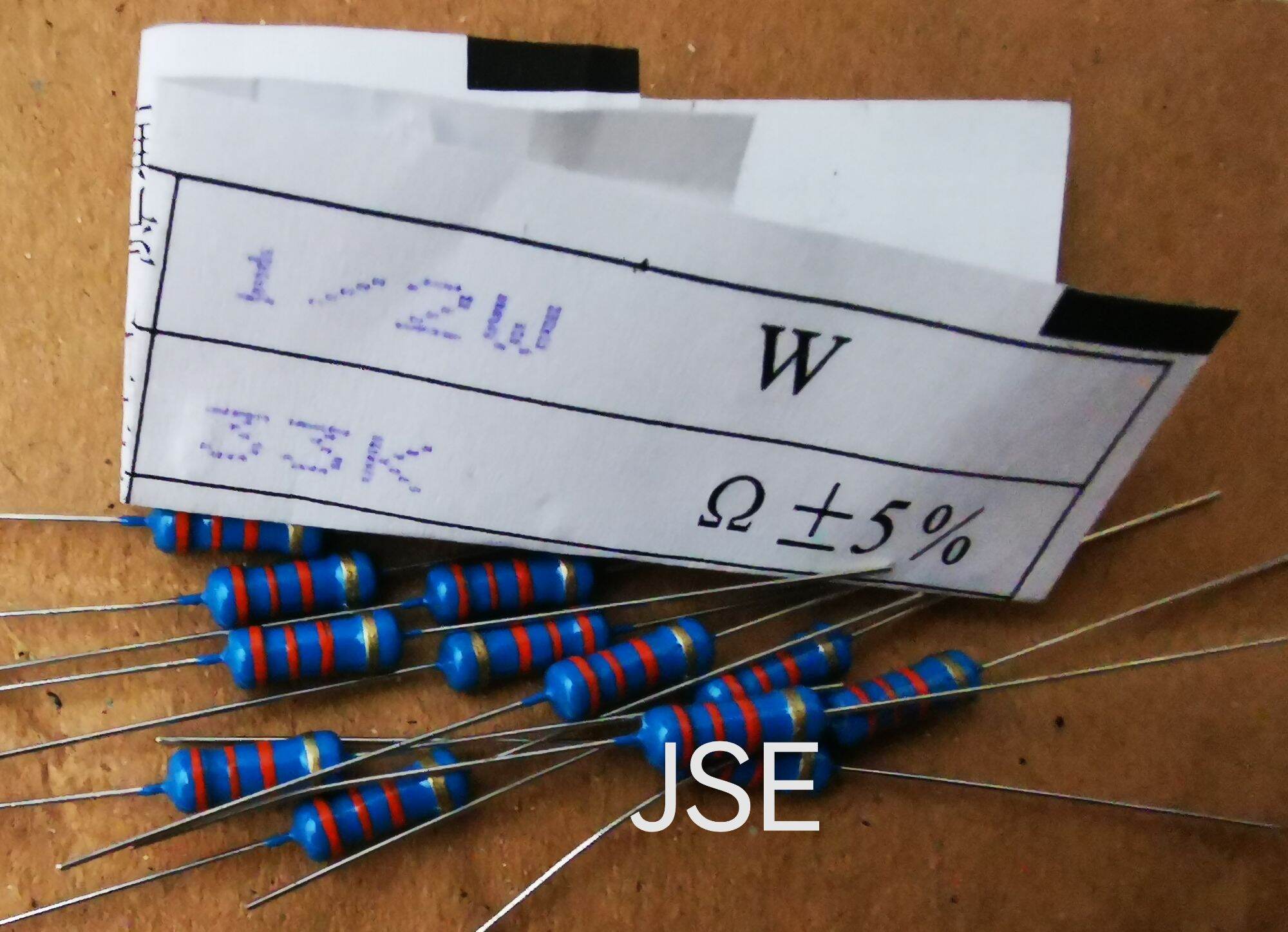 RESISTOR 1/2 WATT 33 K OHM ISI 12 PCS | Lazada Indonesia