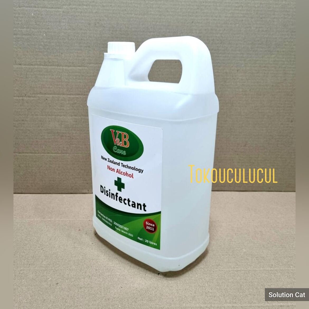 V&b cairan disinfektan nano spray food grade 5 liter disinfectant ...