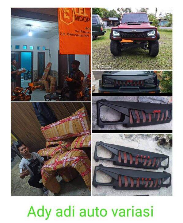 grill modif mobil daihatsu Taft Feroza model custom angribert | Lazada ...