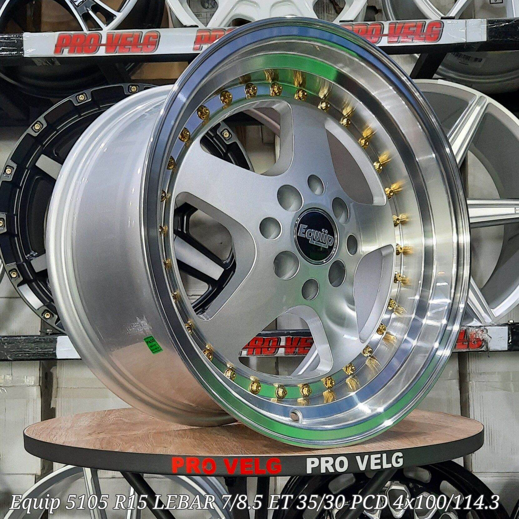 Velg mobil Equip 5105 ring 15 | Lazada Indonesia