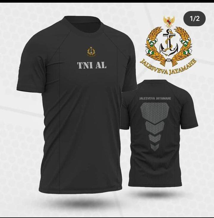 Kaos olahraga TNI AL Kaos Dri-fit TNI AL Kaos Jersey TNI AL | Lazada ...