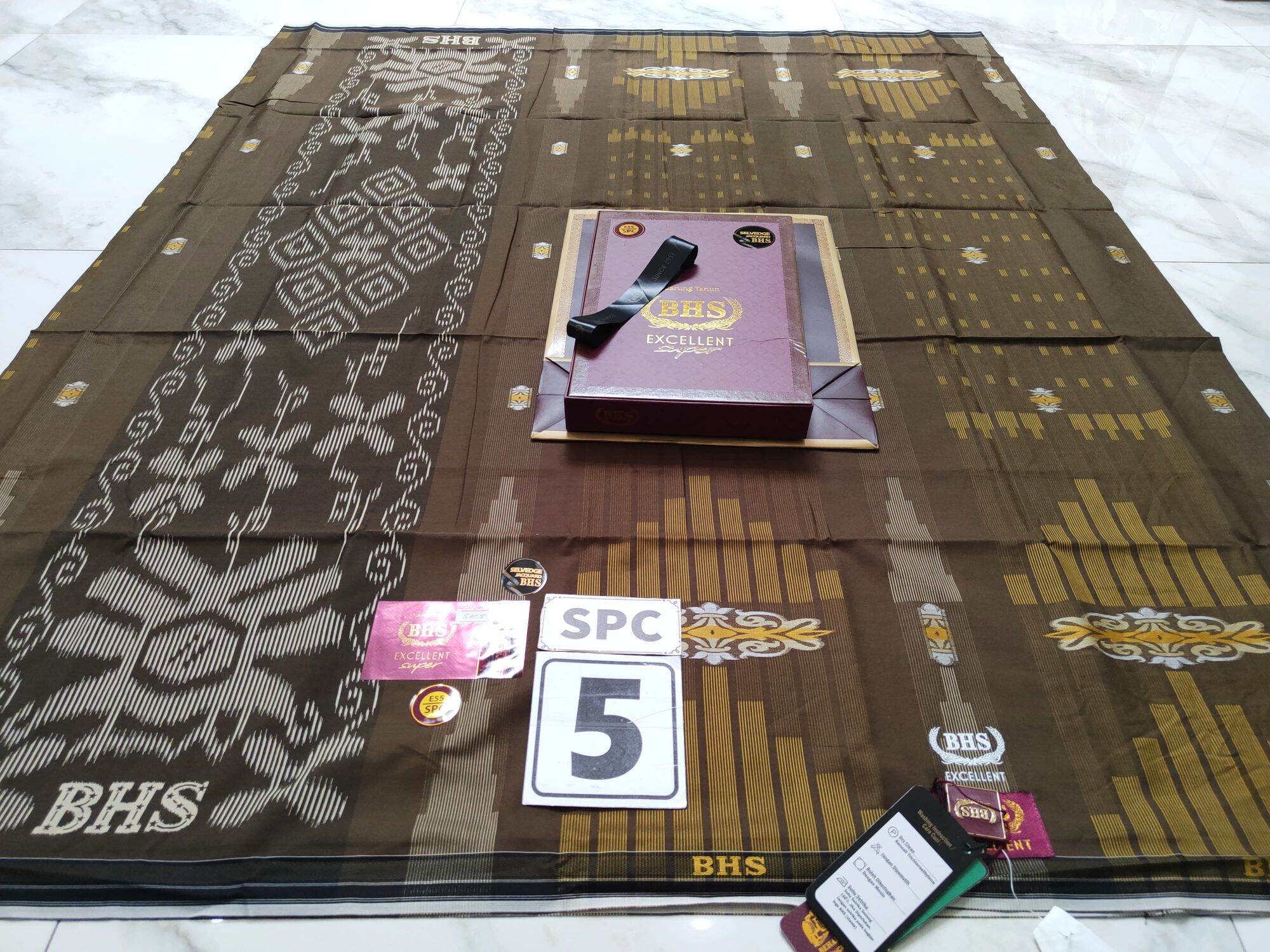 Sarung BHS Excellent SPC Golld lengkap box dan aksesoris dan Infinity ...