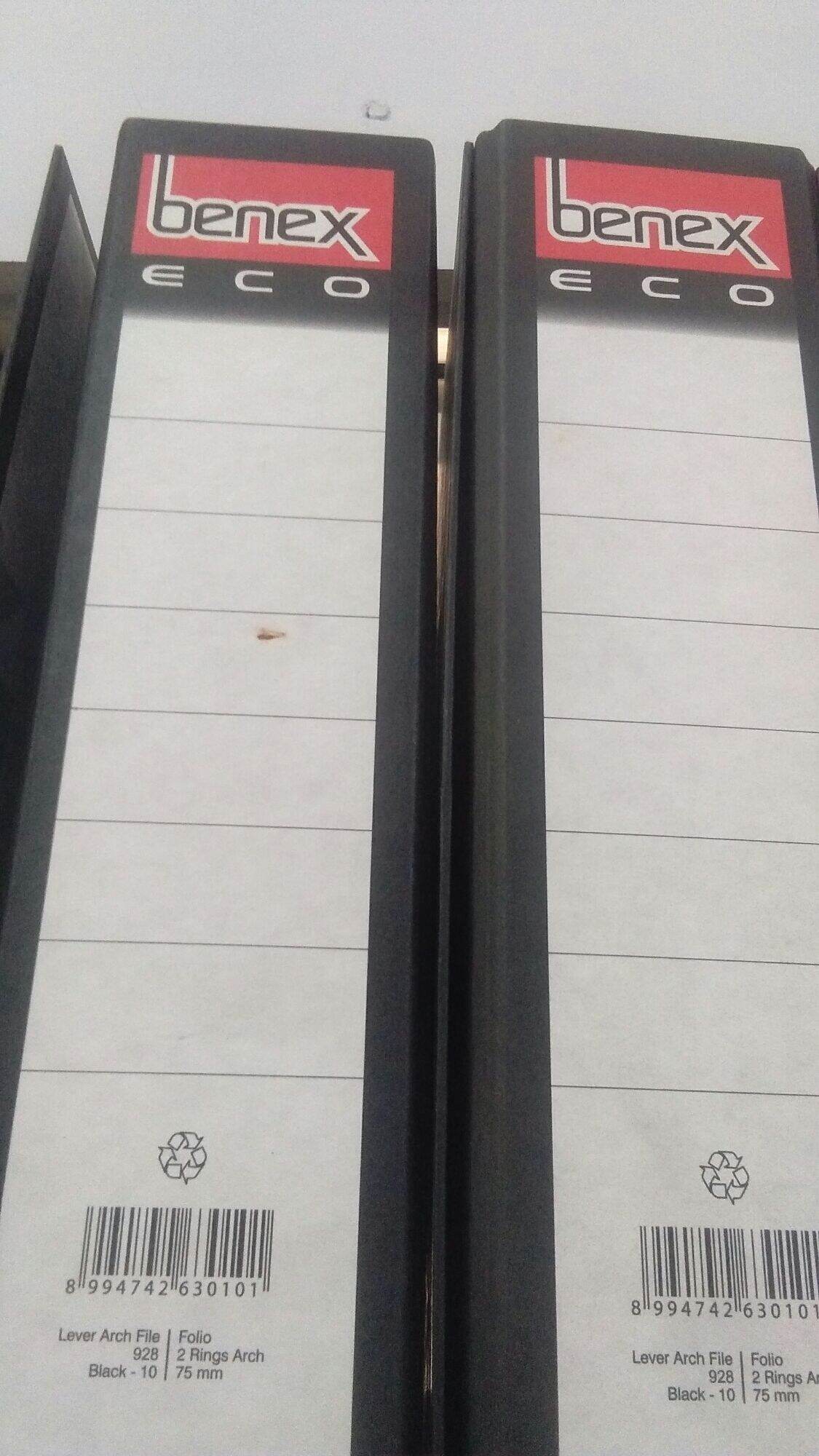 Odner benex eco ukuran polio kode 928/75 mm warna hitam | Lazada Indonesia