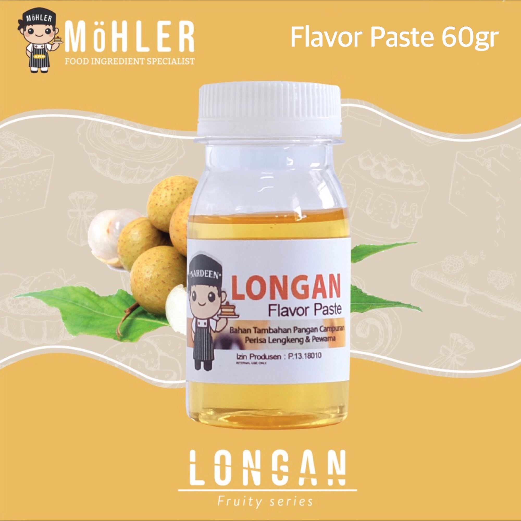 MOHLER Pasta Perisa Pewarna 60gr - LONGAN / LENGKENG | Lazada Indonesia