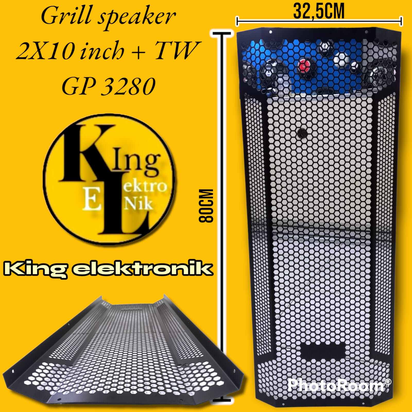 GRILL SPEAKER BESI GP3280 2x10"+tw (harga satuan) | Lazada Indonesia