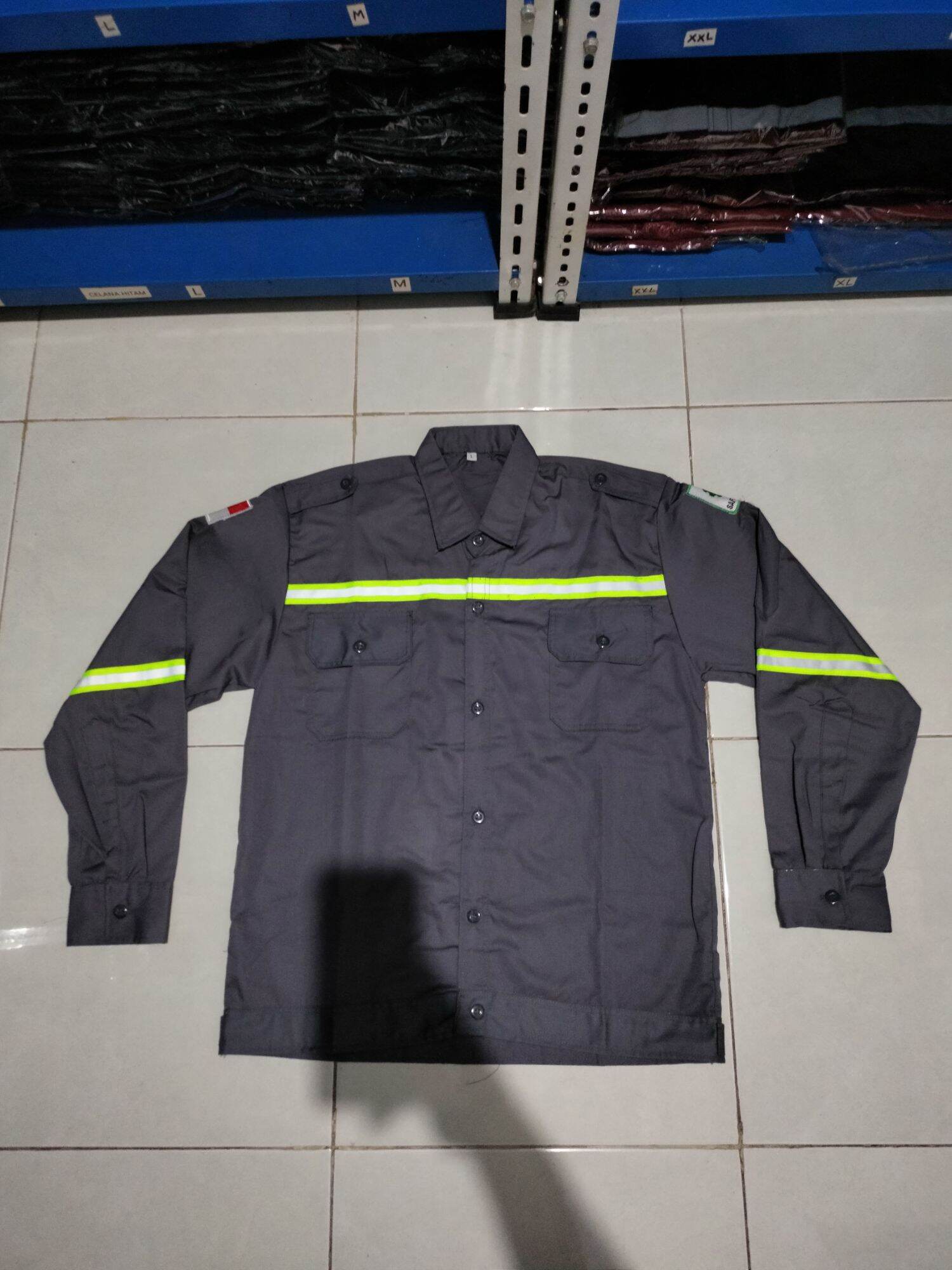 SERAGAM SAFETY PRIA WANITA KATELPAK WEAREPACK SAFETY PROYEK LAPANGAN ...