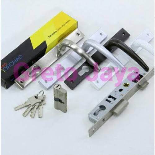 Kunci Terusan Tiang Sliding Sleding Lock Case Set LockCase LockSet ...