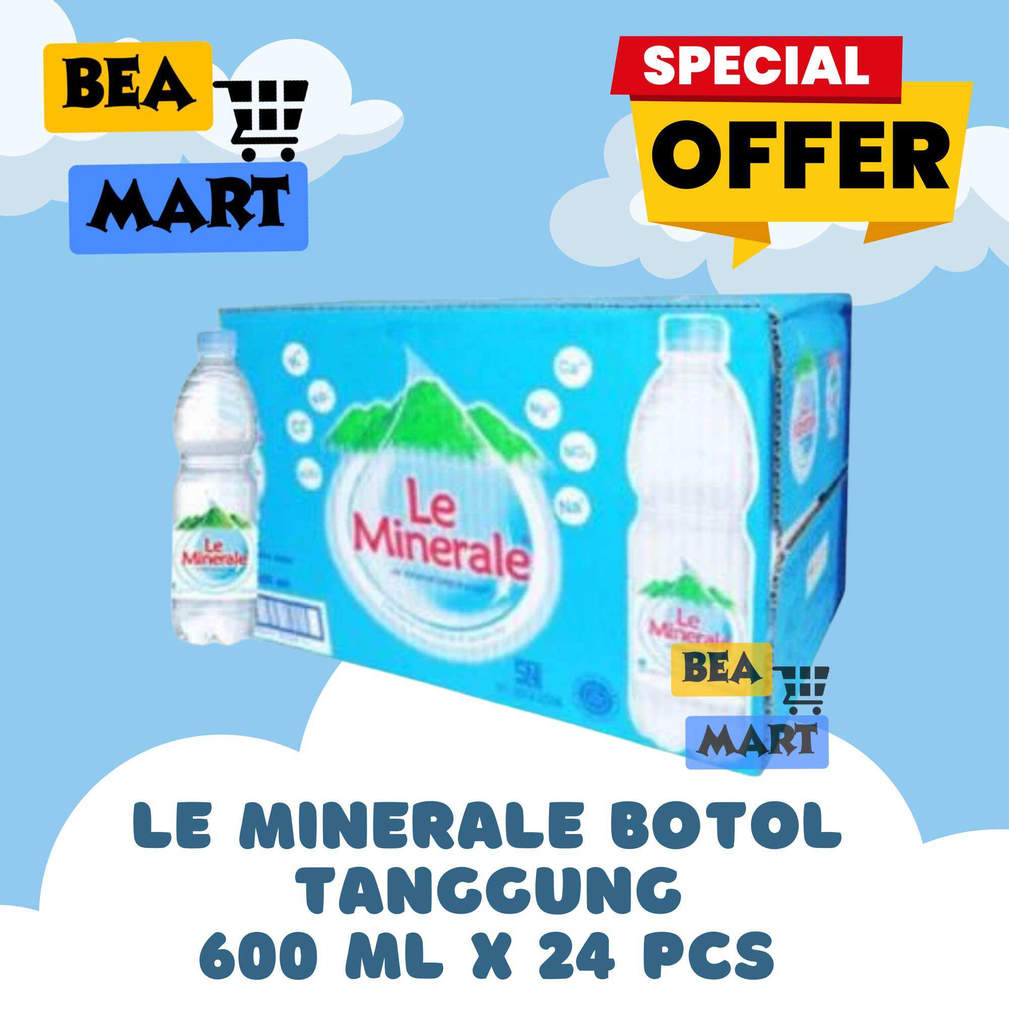 Le Mineral 600 ml x 24 Pcs | Le Minerale Air Mineral Tanggung 600ml ...