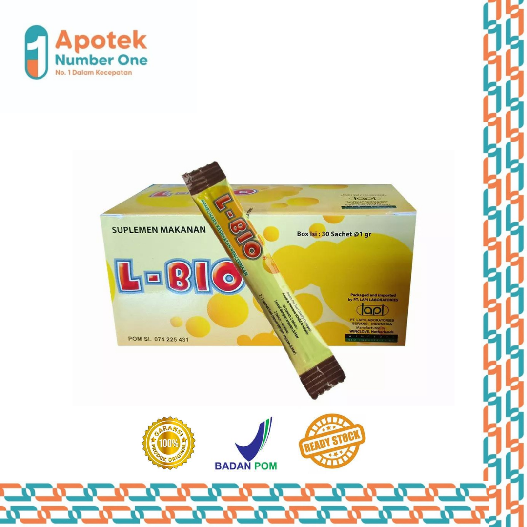 L-Bio Sachet / Suplemen pencernaan / | Lazada Indonesia