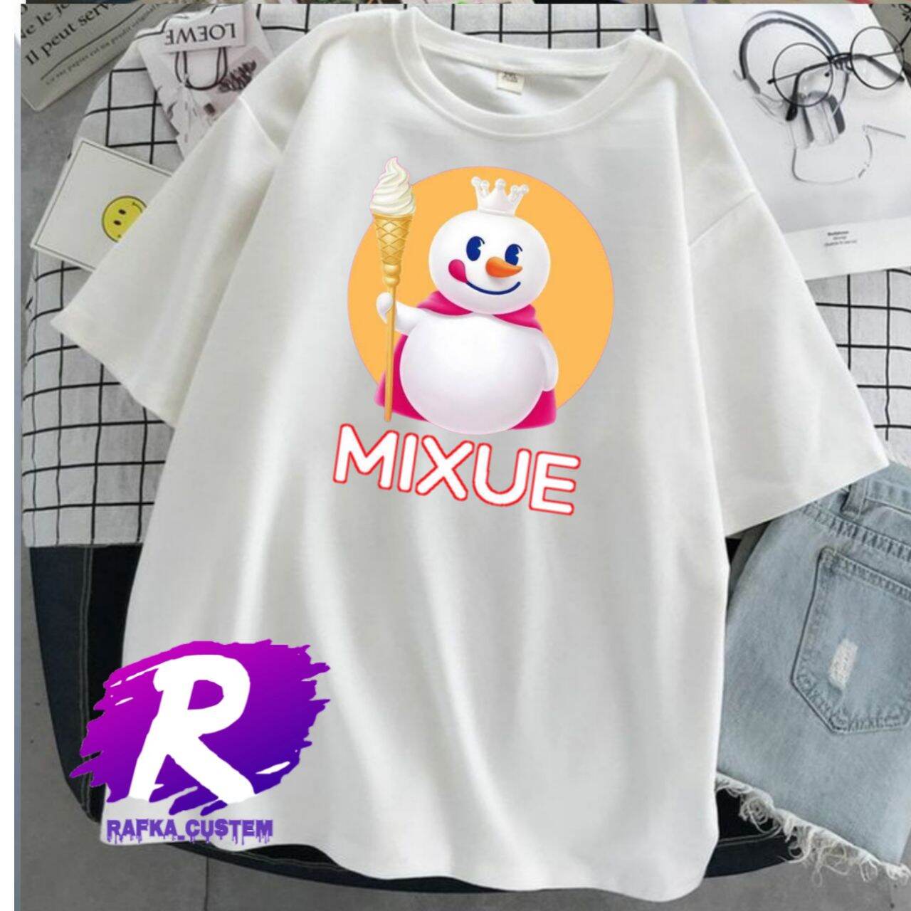 baju mixue baju kaos anak mixue free nama | Lazada Indonesia baju mixue baju kaos anak mixue free nama | Lazada Indonesia