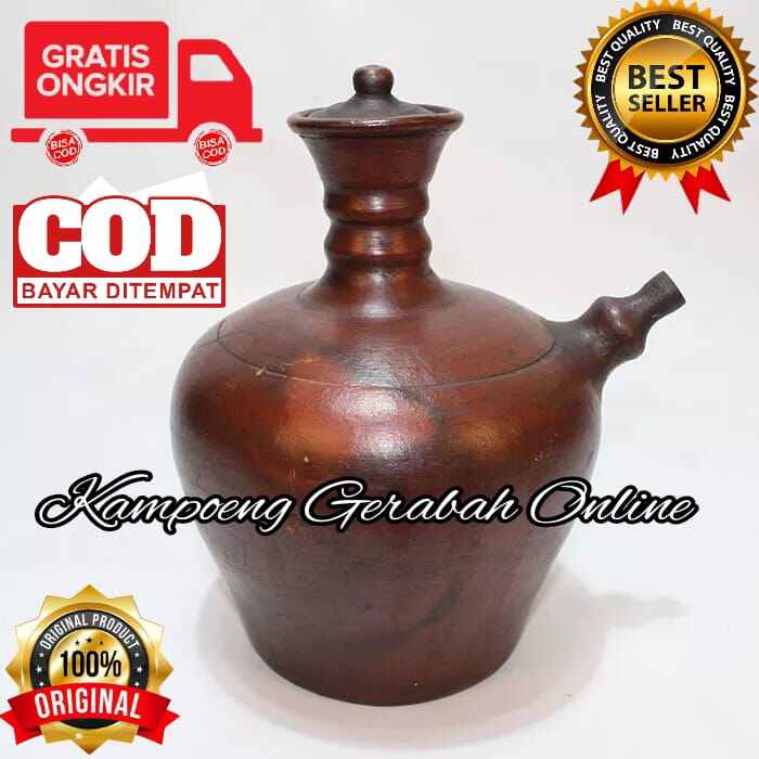 KENDI TANAH LIAT | KENDI 2 LITER | KENDI TRADISIONAL | Lazada Indonesia