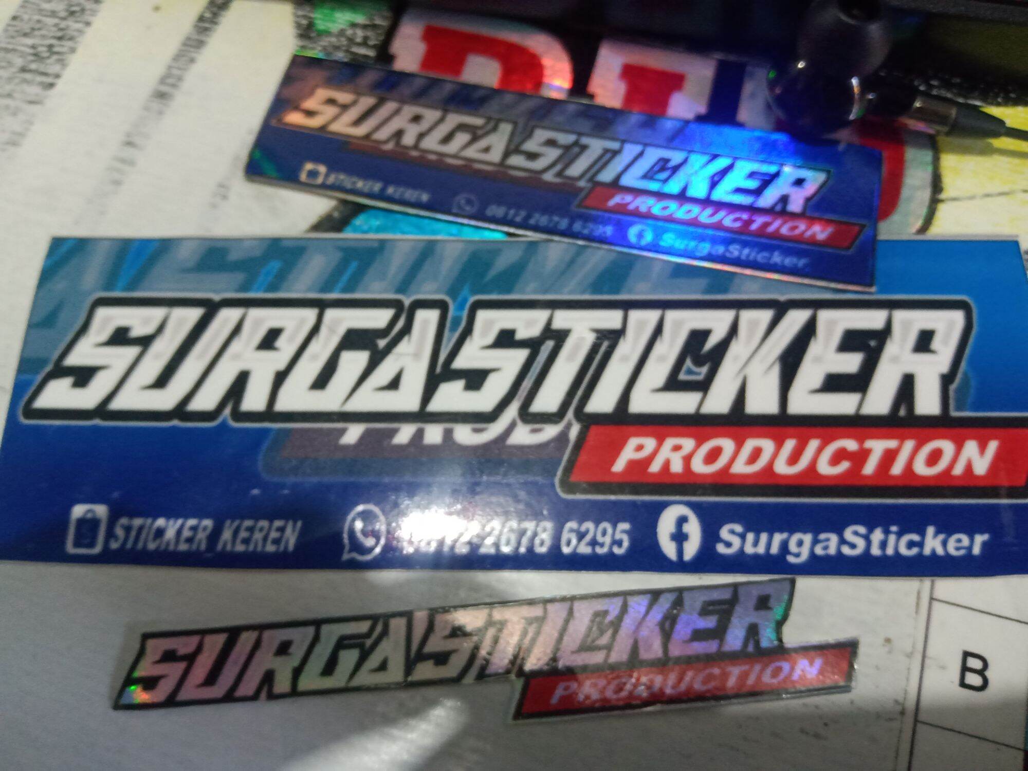 SURGA_STICKER Indonesia Toko Resmi Online | Beli Sekarang di Lazada