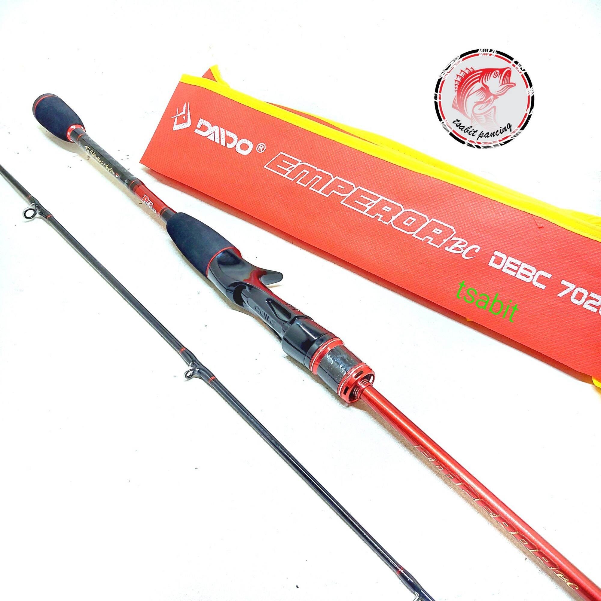 Joran daido emperor pro series 662 / 702 spinning dan baitcasting | Lazada Indonesia