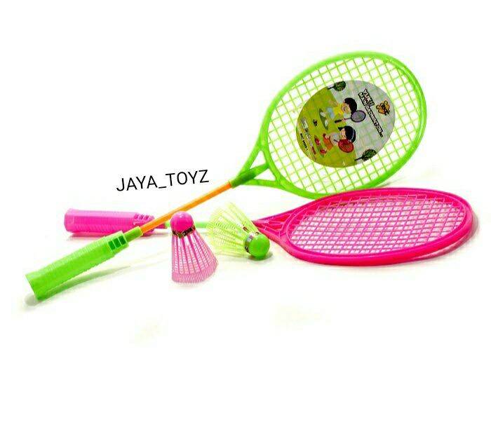 MAINAN ANAK CEWEK COWOK PEREMPUAN RAKET BULU TANGKIS BADMINTON RKC ...