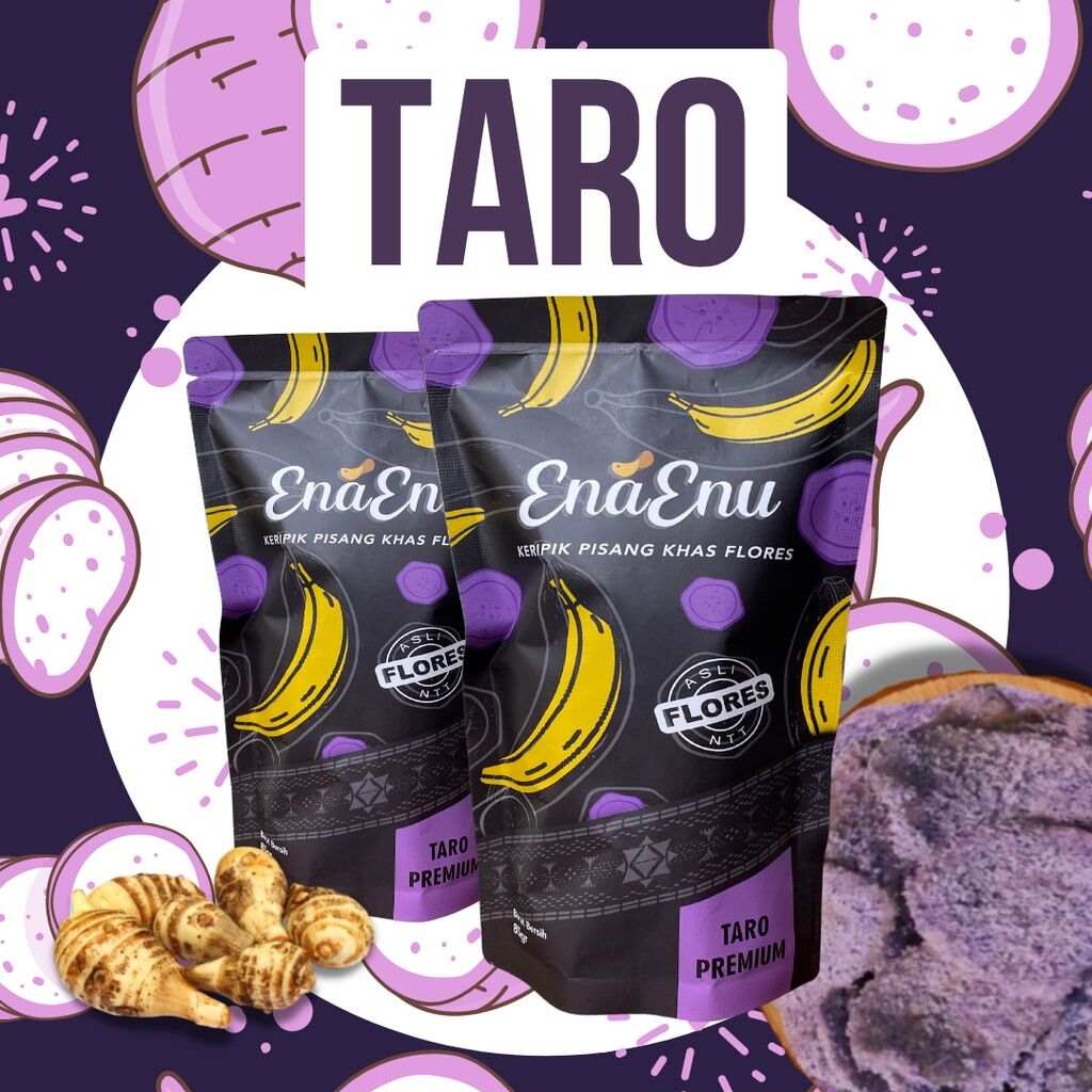 Keripik Pisang Rasa TARO Khas Flores | Lazada Indonesia