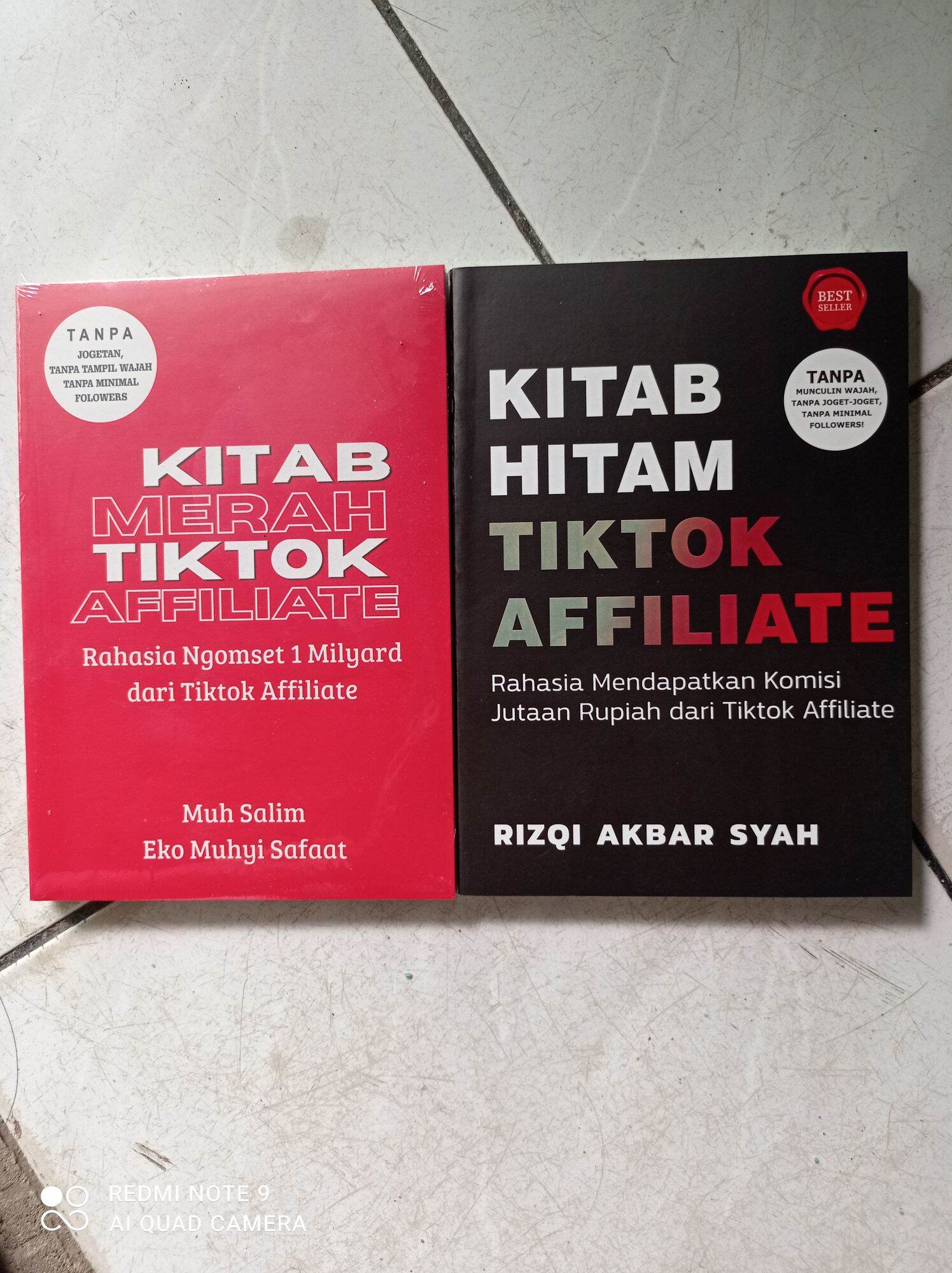 Buku Kitab hitam tiktok affiliate dan Kitab merah affiliate | Lazada ...