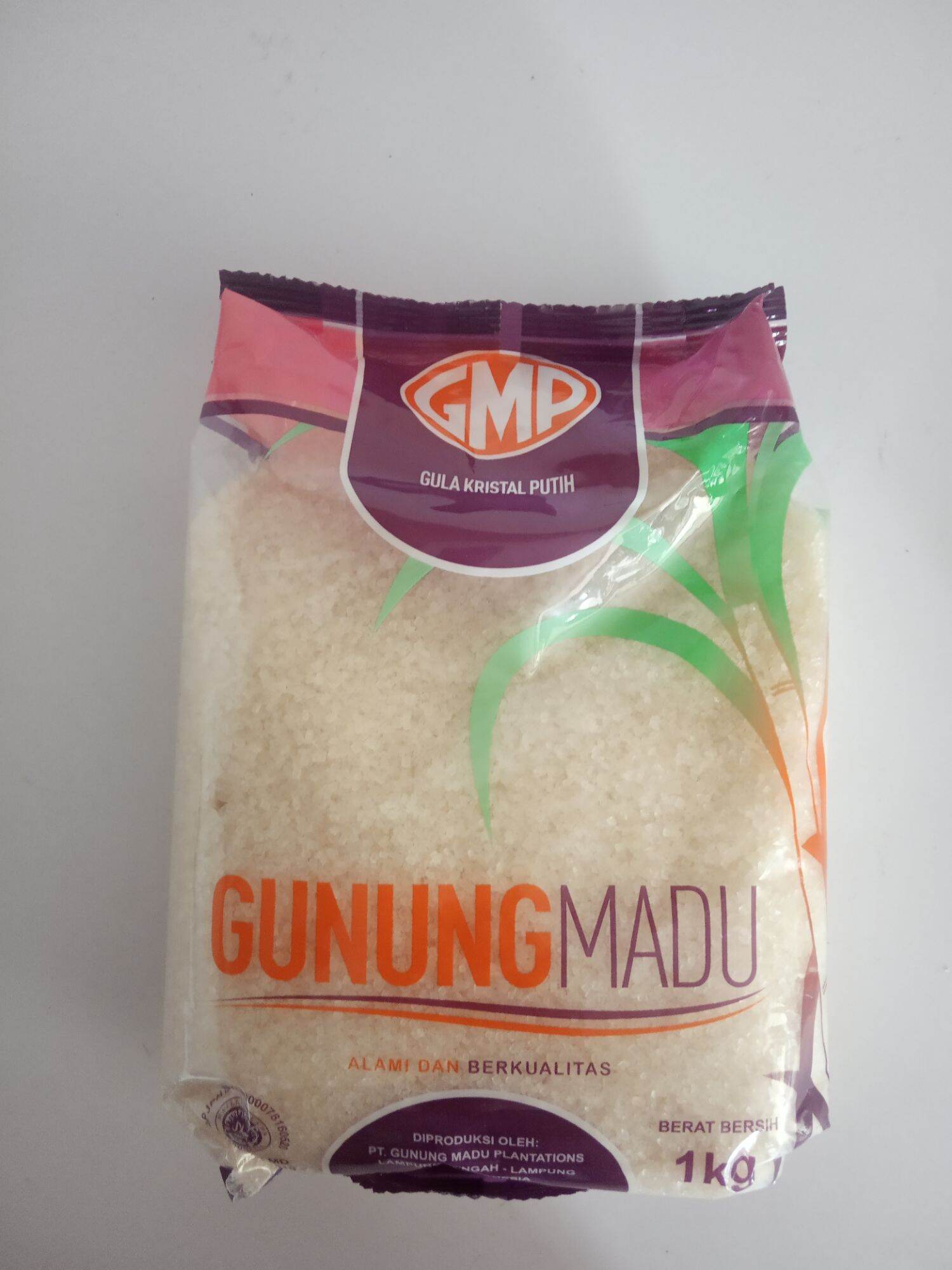 gula gunung madu GMP gula kristal putih 1 kg | Lazada Indonesia