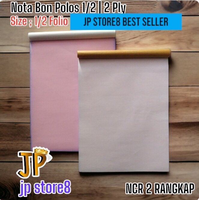 Nota Polos Ncr 2 Ply 1/2 Folio - Siap Kirim | Lazada Indonesia