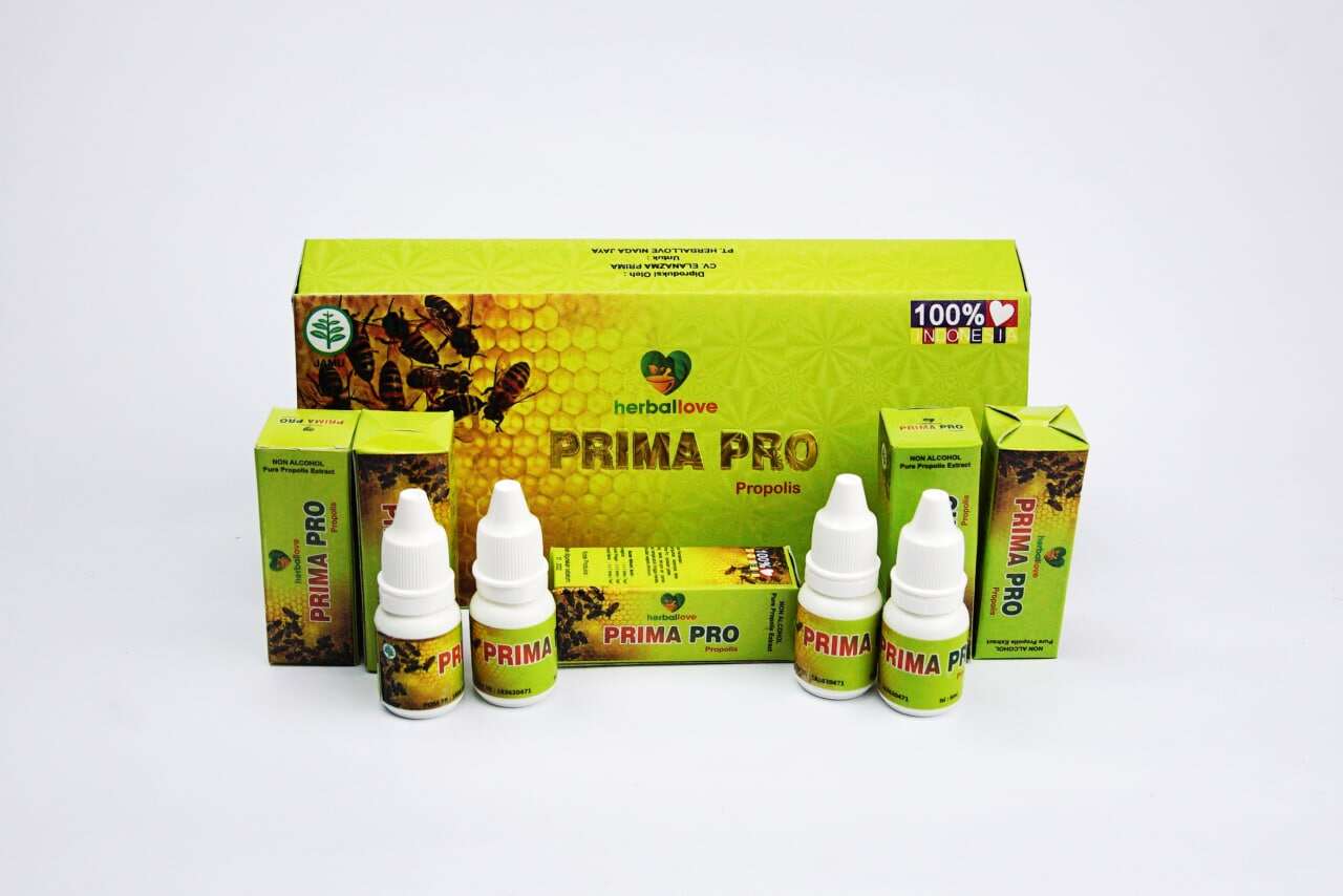 (bisa COD)prima pro propolis obat herbal prima pro multivitamin obat ...