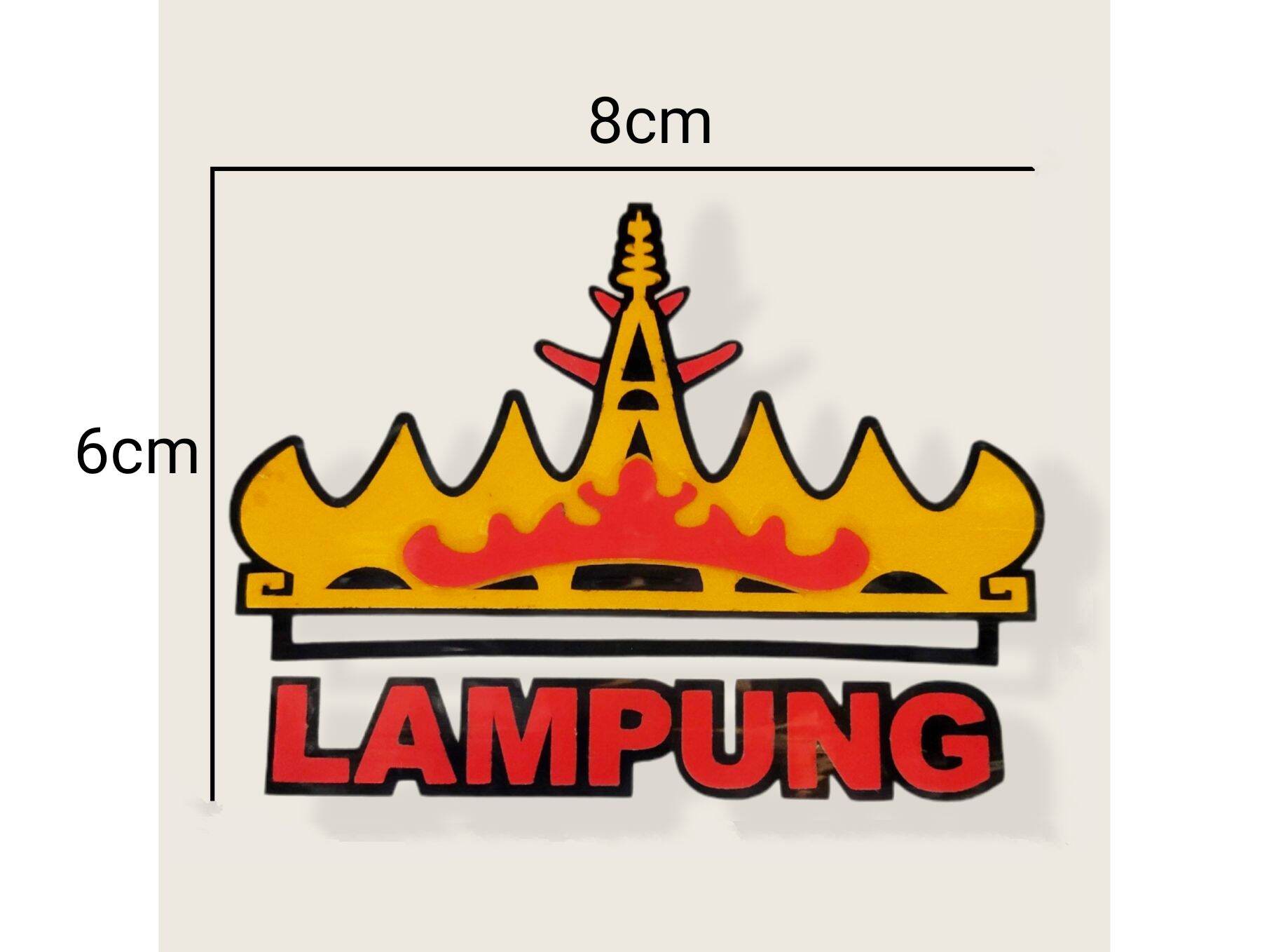 stiker logo lampung | Lazada Indonesia