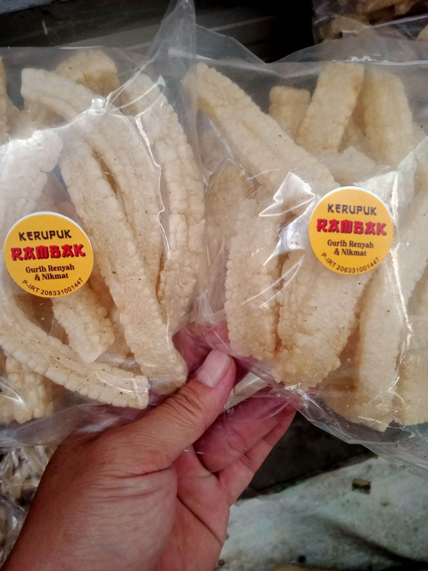 kerupuk rambak gurih renyah nikmat mantap l kurupuk viral l kerupuk ...