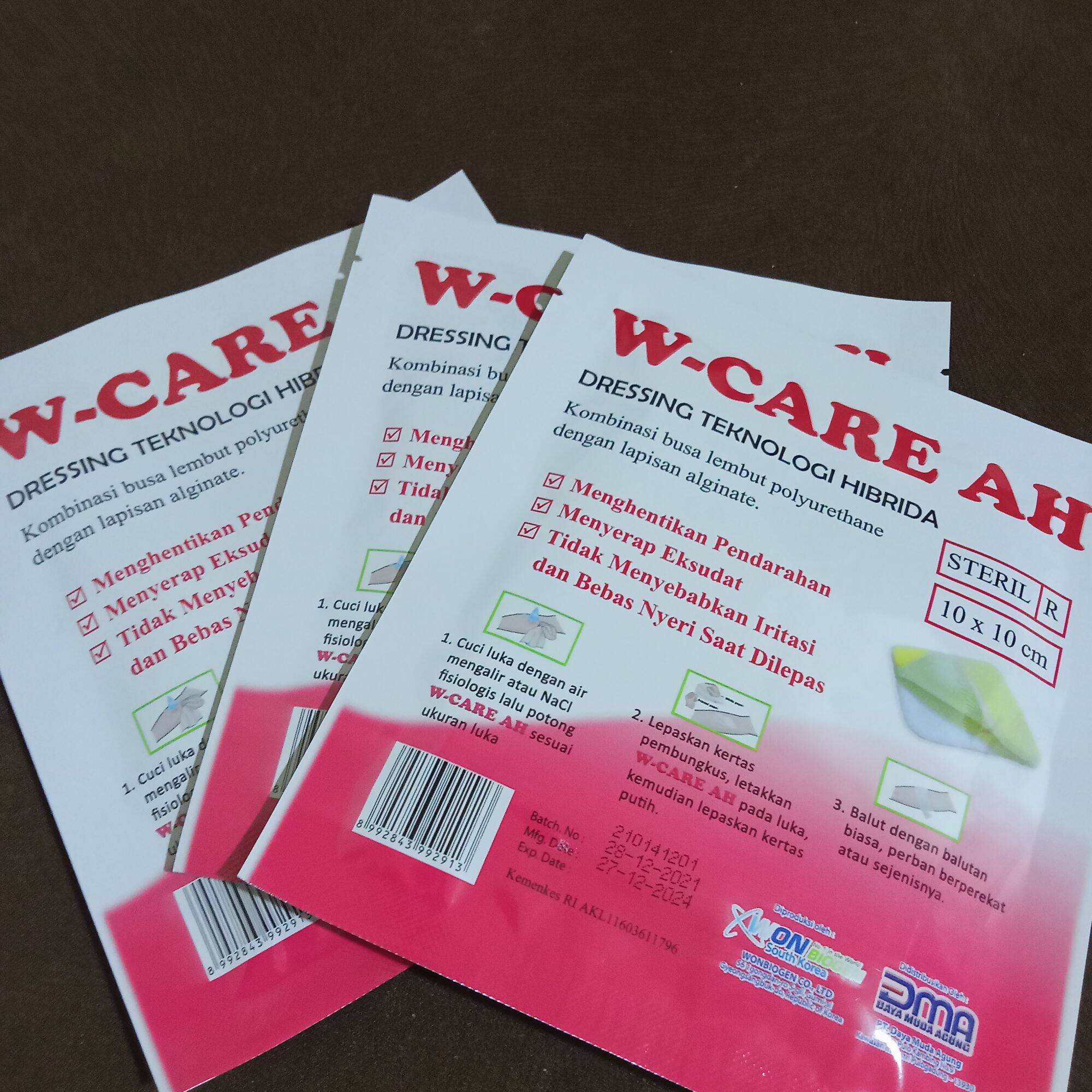 W care ah 100% ORI perbox isi 10 lembar | Lazada Indonesia