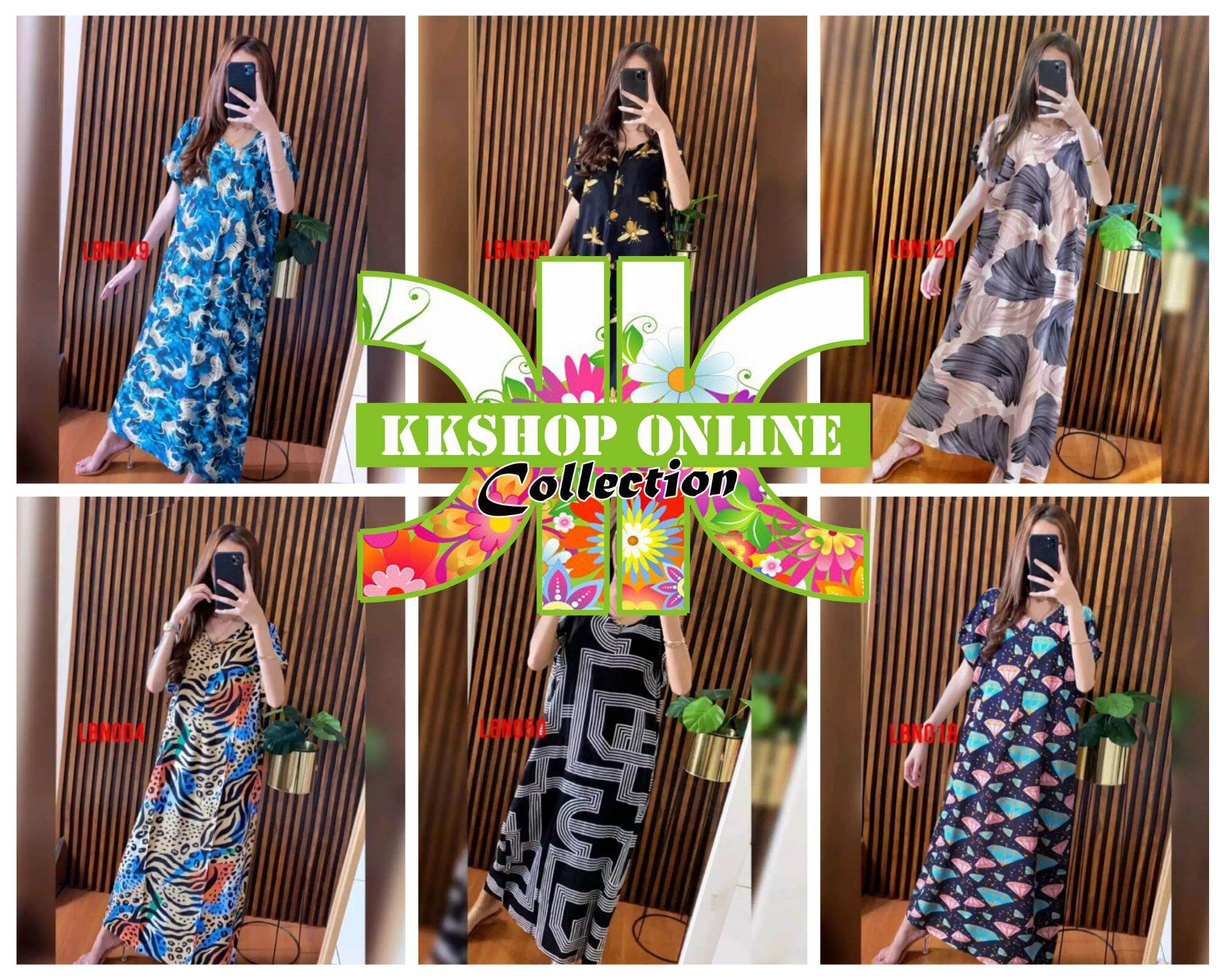 KOS 7 Daster Panjang Busui Semata Kaki Non Ruffle | Daster Kekinian ...