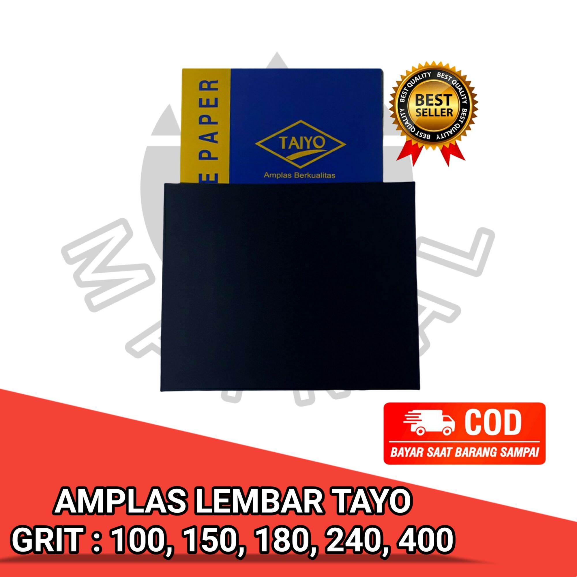 Amplas Taiyo Ampelas Tayo Duco Kertas Lembar Sandpaper | Lazada Indonesia