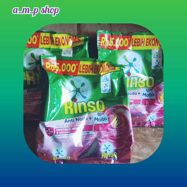 Rinso sabun cuci baju bubuk 5000 | Lazada Indonesia