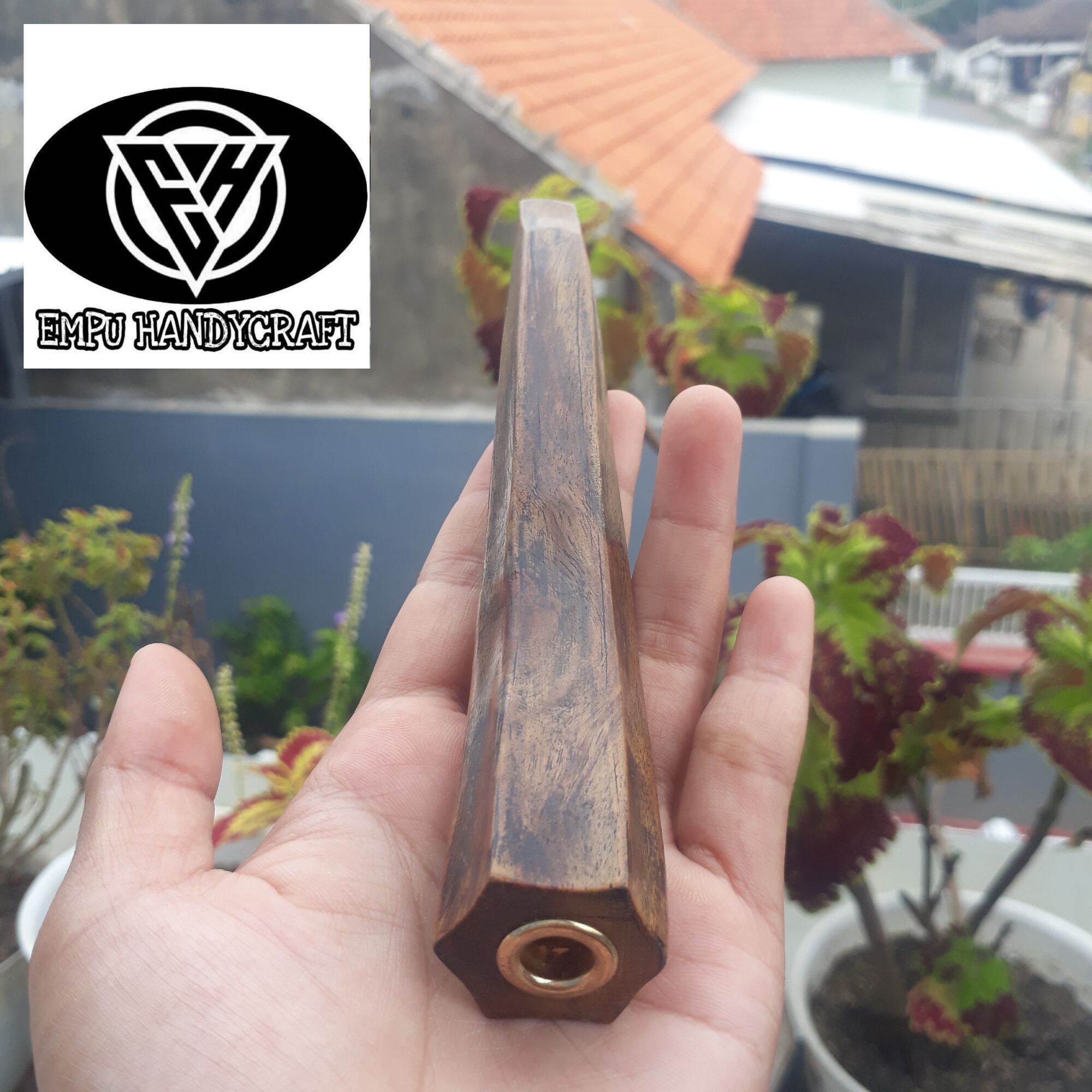 once pipa rokok cangklong kayu gaharu premium T 101 | Lazada Indonesia