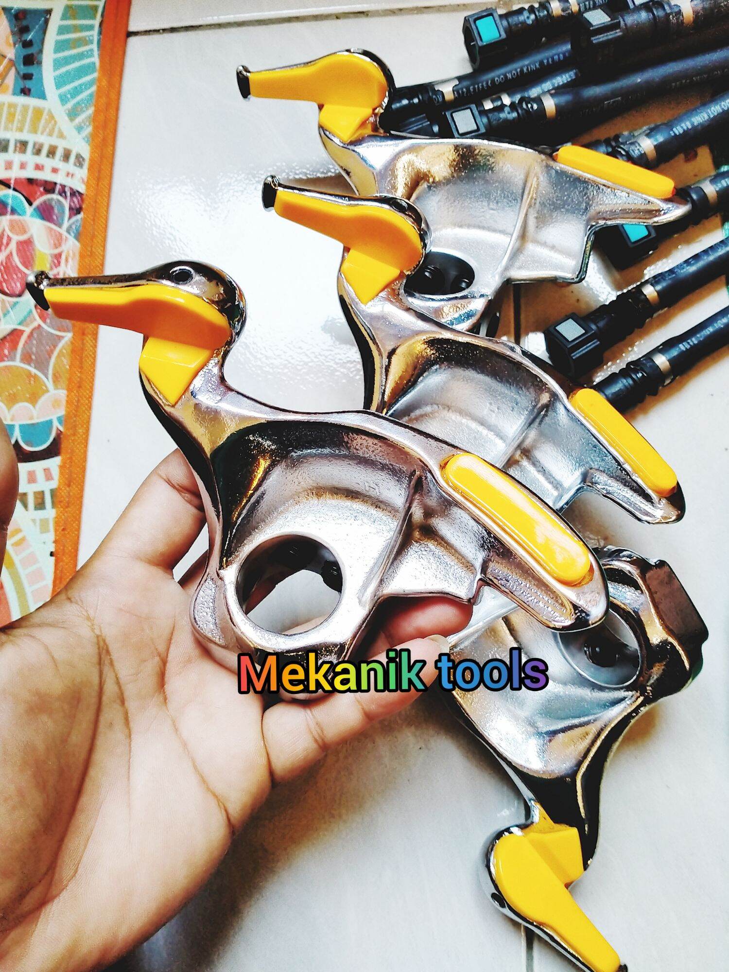 Kepala Tire changer otomatis manual Alat buka ban motor mobil Duck ...