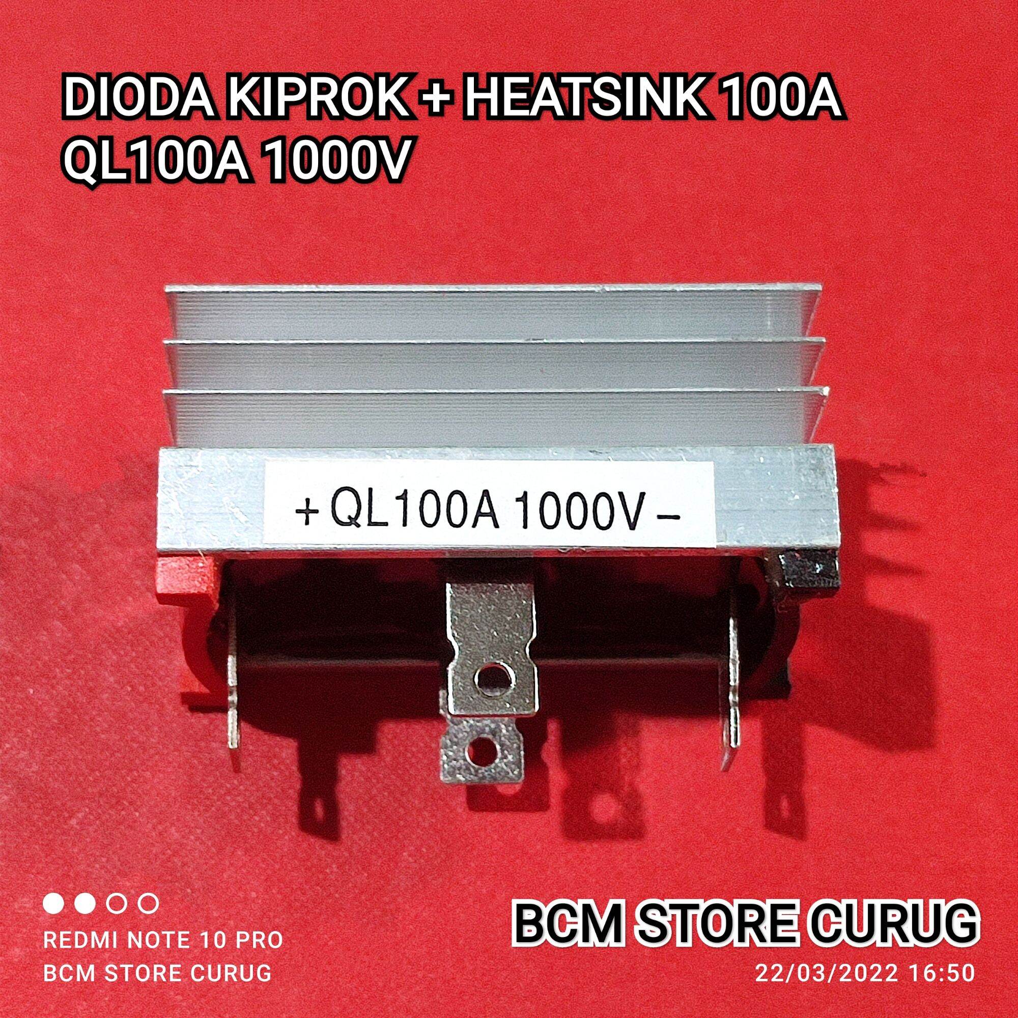 DIODA KIPROK + HEATSINK 100A DIODE QL 100A 1000V | Lazada Indonesia