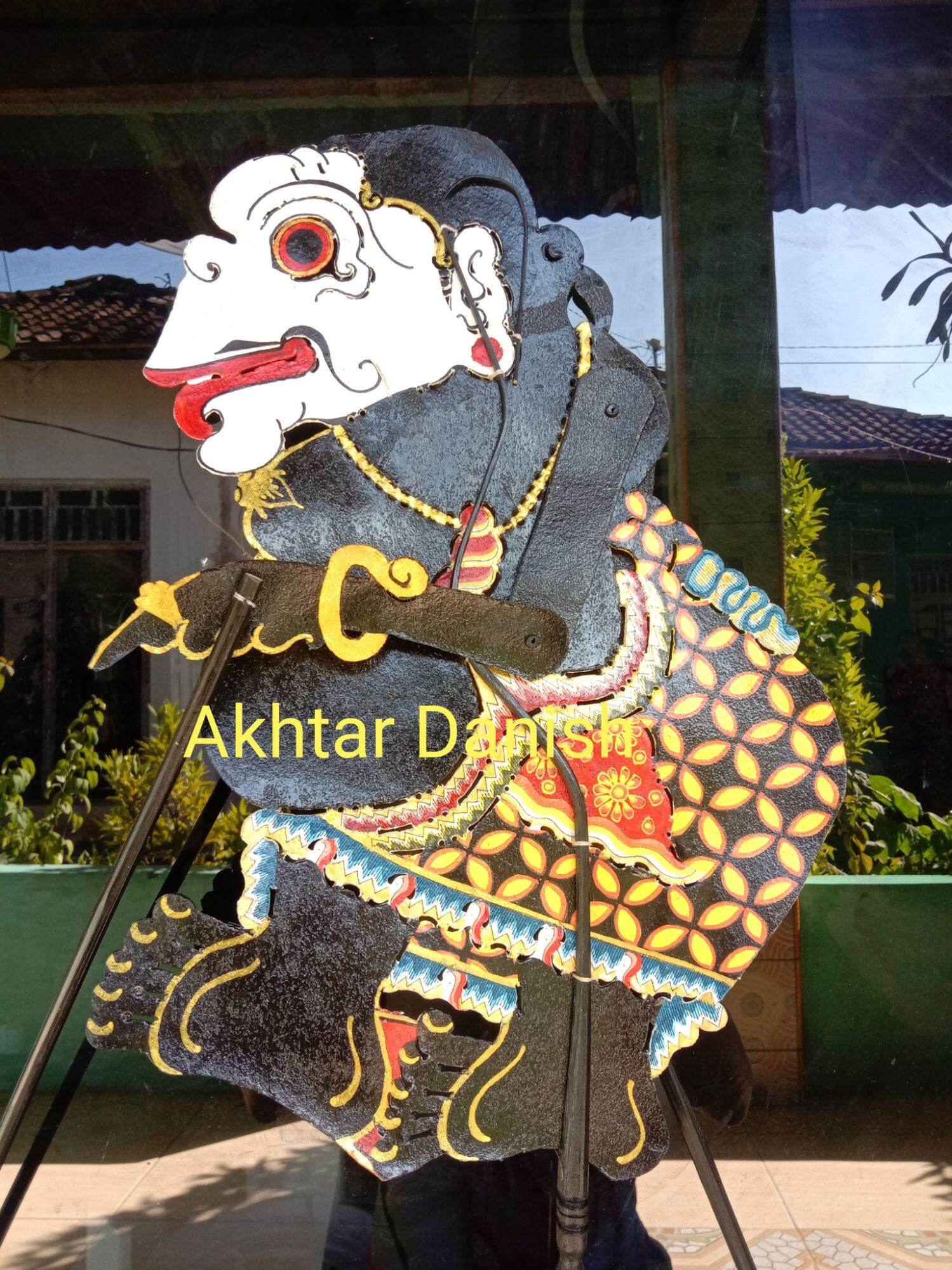 wayang kulit semar//gareng//petruk//bagong//asli kulit sapi//kualitas ...