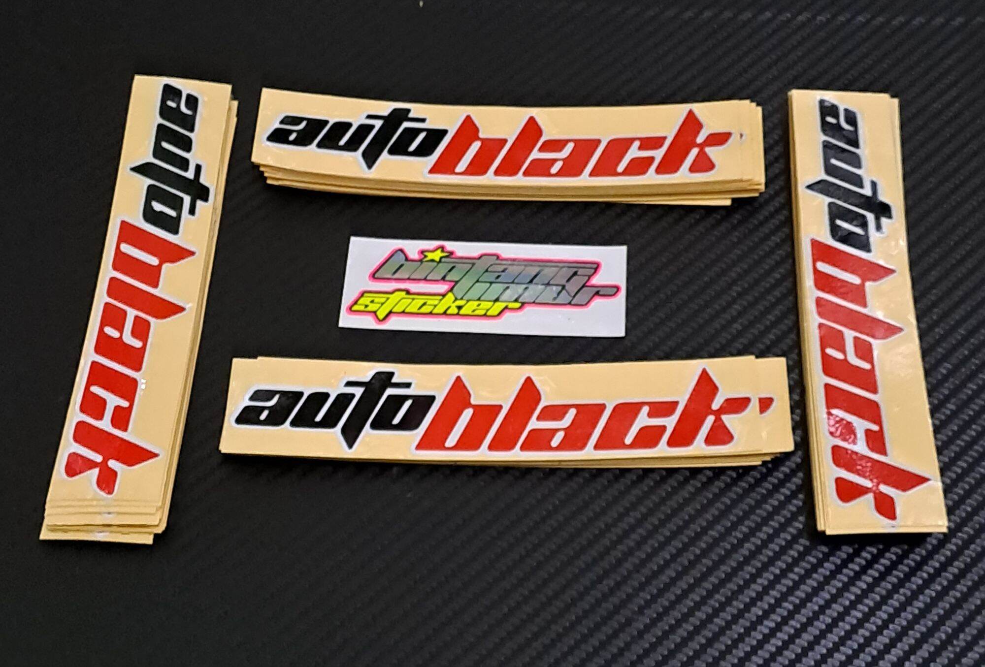 STICKER STIKER AUTO BLACK CUTTING STICKER | Lazada Indonesia