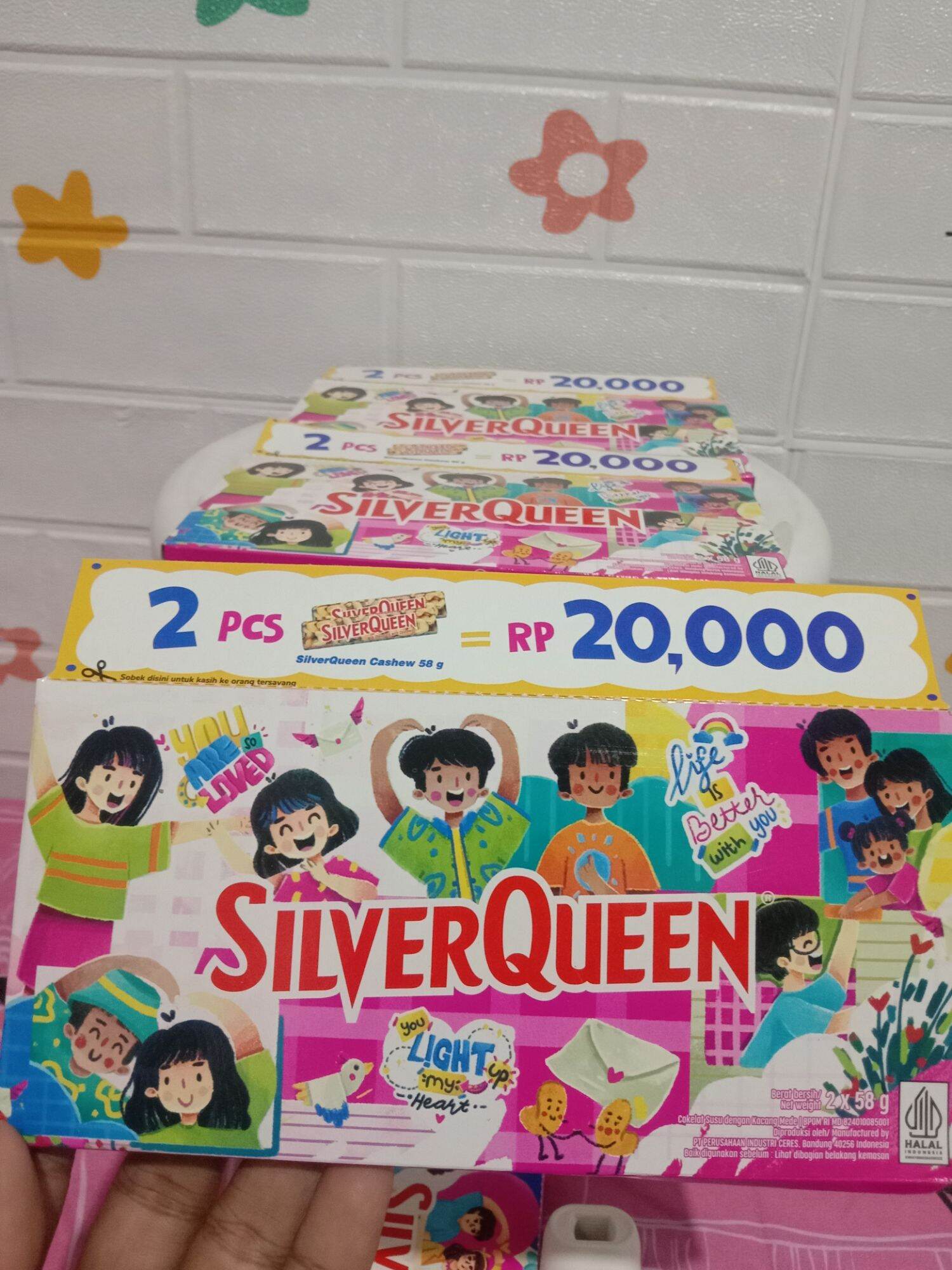 Silver Queen isi 2 ukuran besar 58gr | Lazada Indonesia