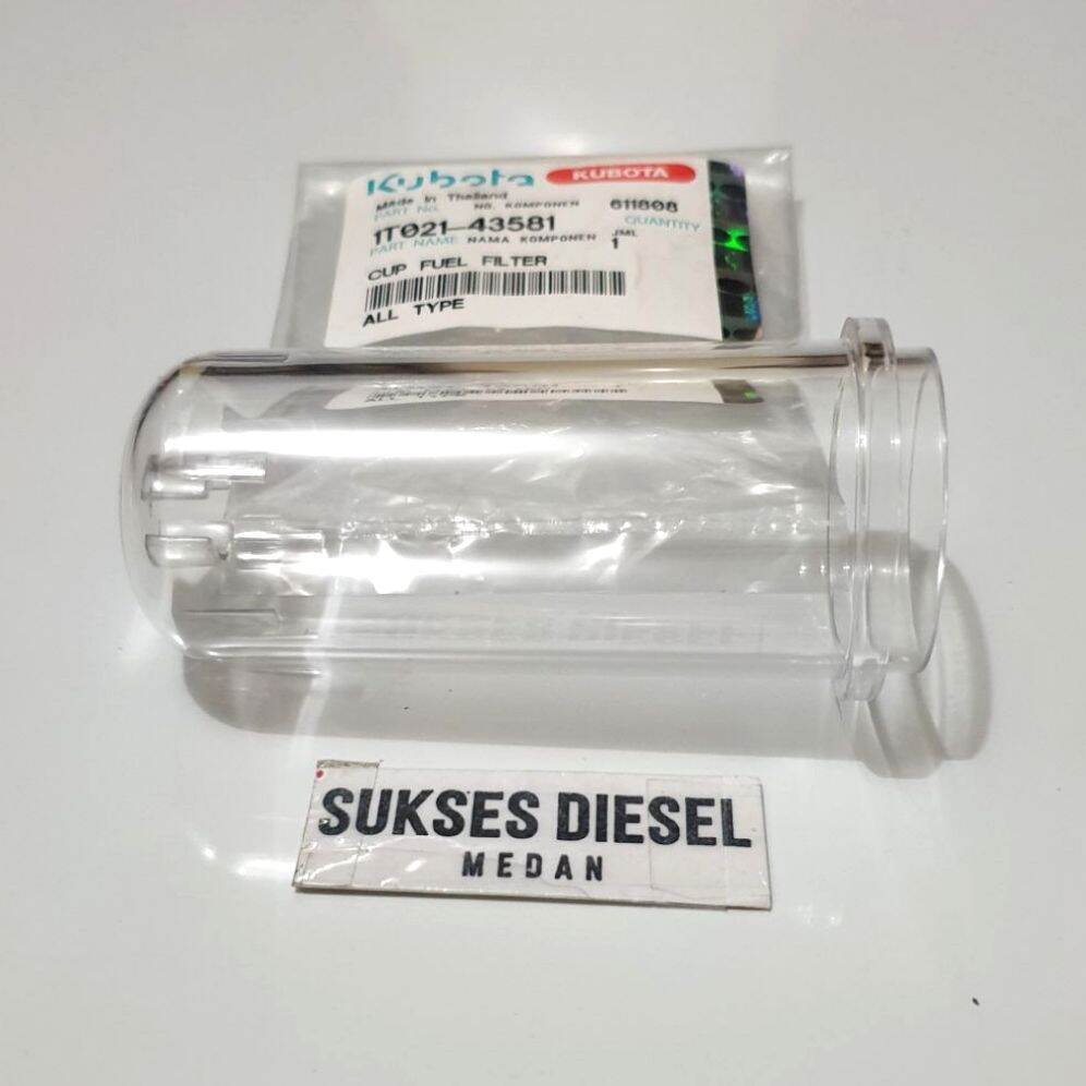 RD 85 CUP FUEL FILTER GELAS MINYAK SOLAR MESIN DIESEL TRAKTOR KUBOTA ...