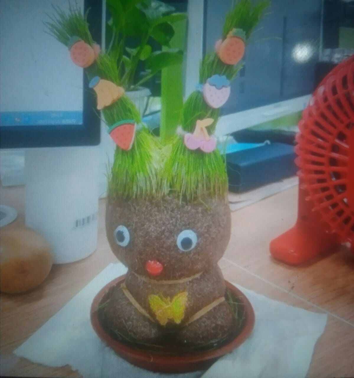 MAINAN BONEKA RAMBUT RUMPUT LUCU/BONEKA HORTA/BONEKA HORTAKULTURA ...