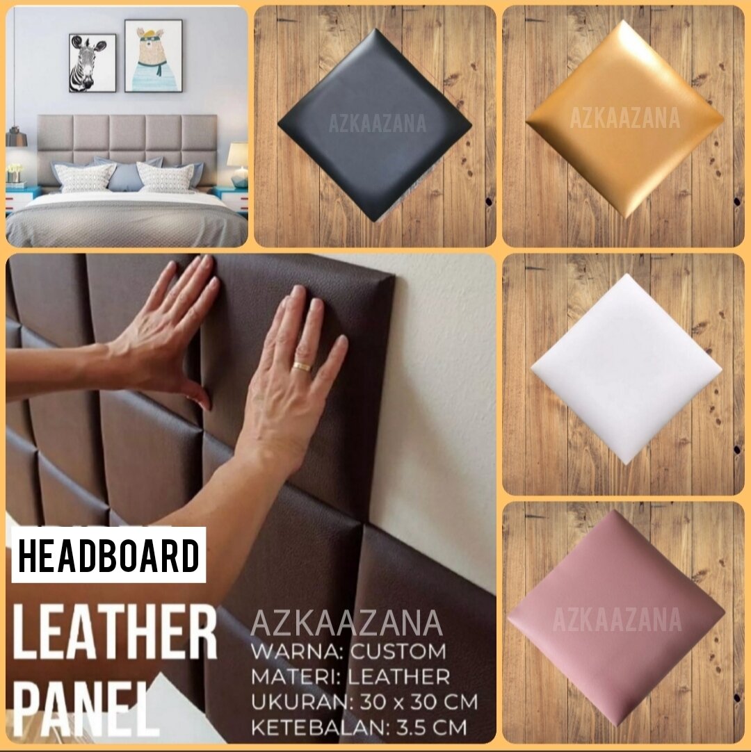 HEADBOARD WALLPANEL LEATHER DINDING RUANG KAMAR | WALL PANEL HEAD BOARD ...