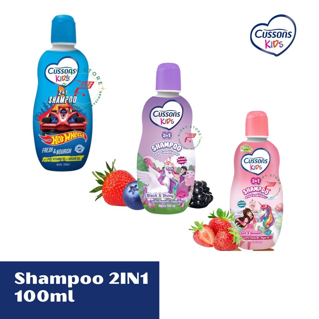 CUSSONS KIDS SHAMPOO 2IN1 100ml 3 VARIAN/SHAMPO ANAK | Lazada Indonesia