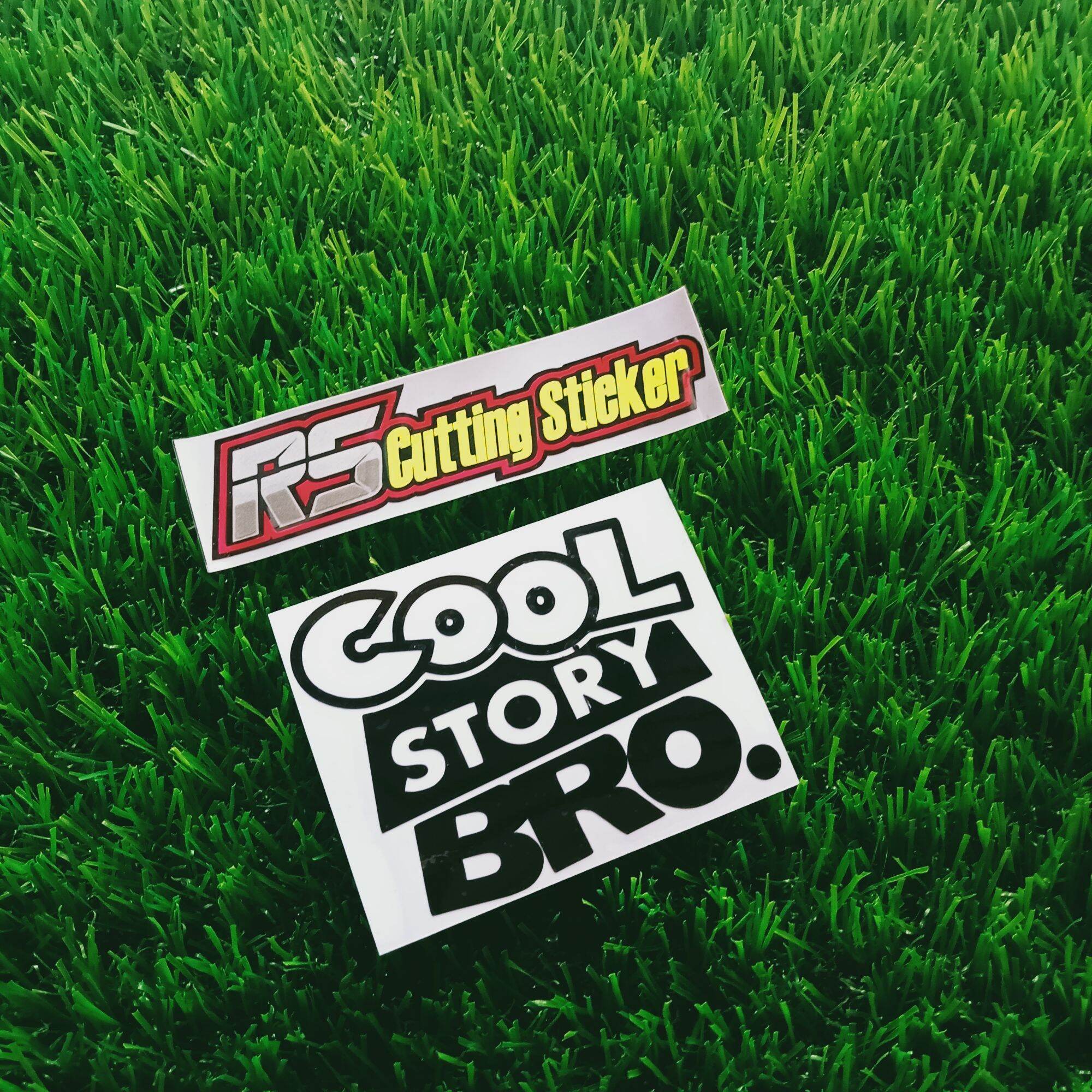 sticker cool story bro sticker cutting | Lazada Indonesia