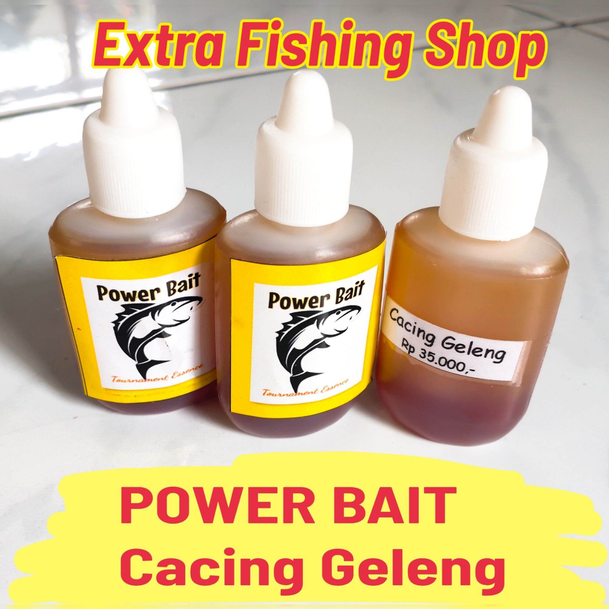 ESSEN CACING GELENG UNTUK MANCING NILA DAN IKAN MAS ||POWER BAIT 3X ...